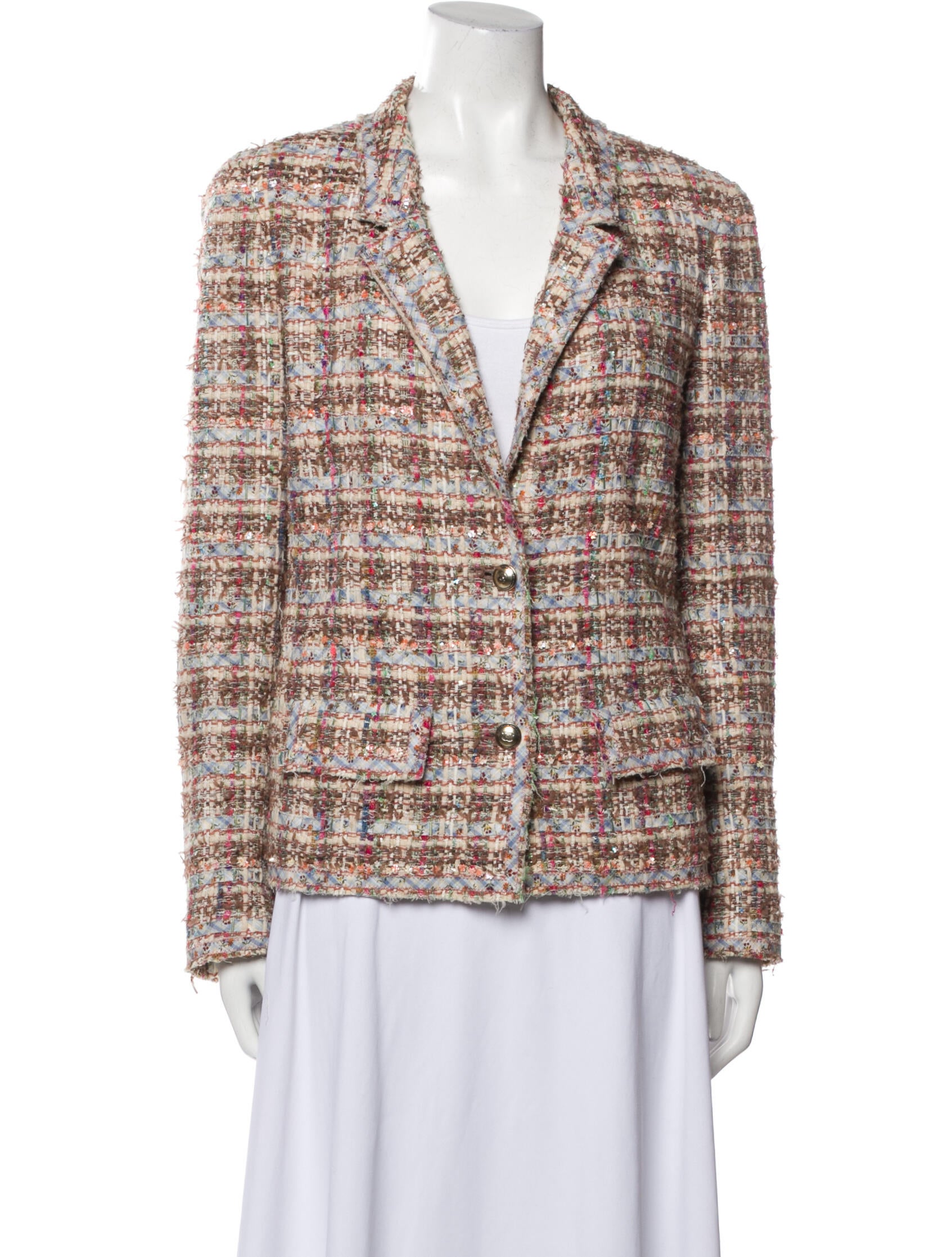 Chanel Vintage 2005 Blazer - Neutrals Jackets, Clothing - CHA832845 ...