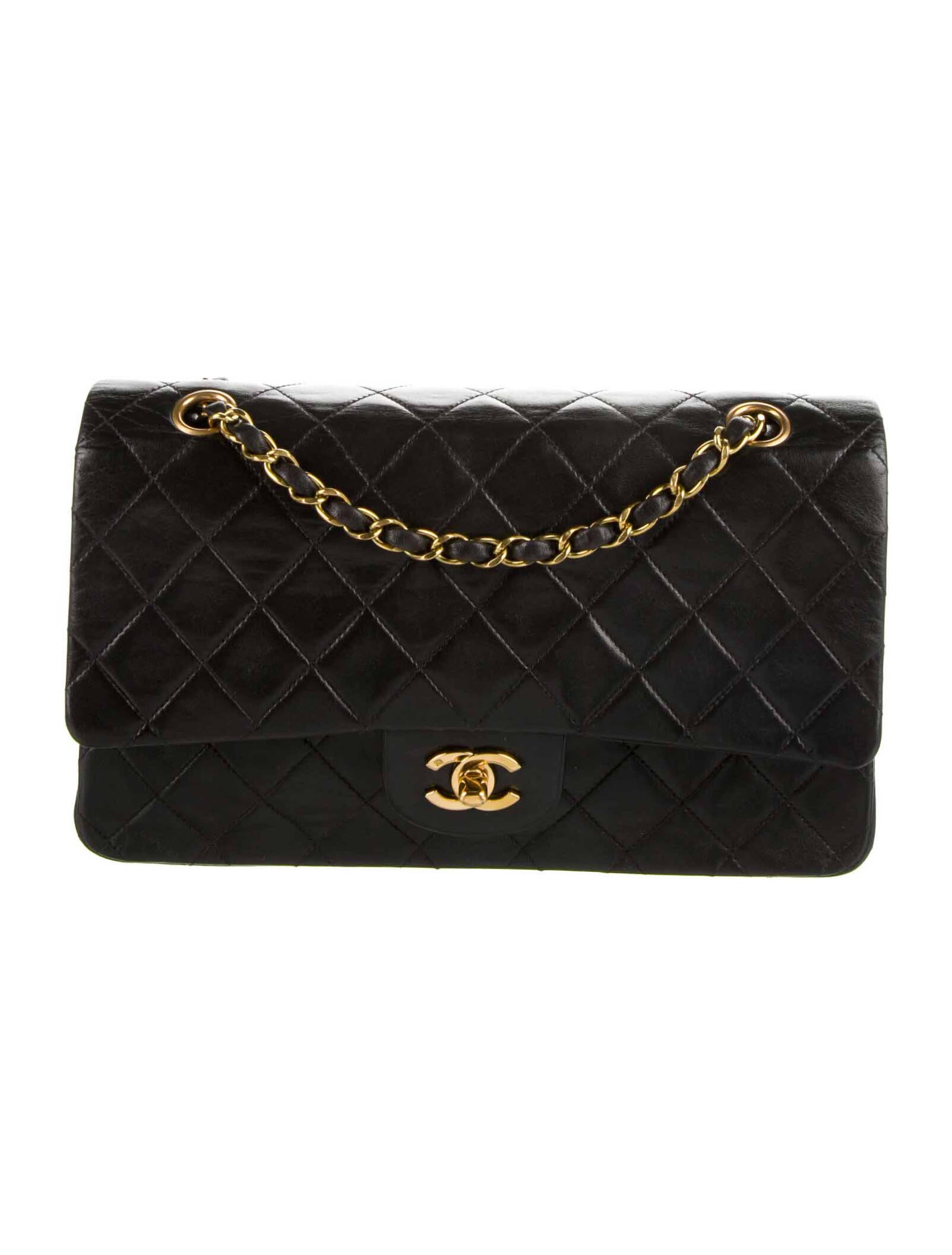 Chanel Medium Classic Double Flap Bag - Black Shoulder Bags, Handbags ...