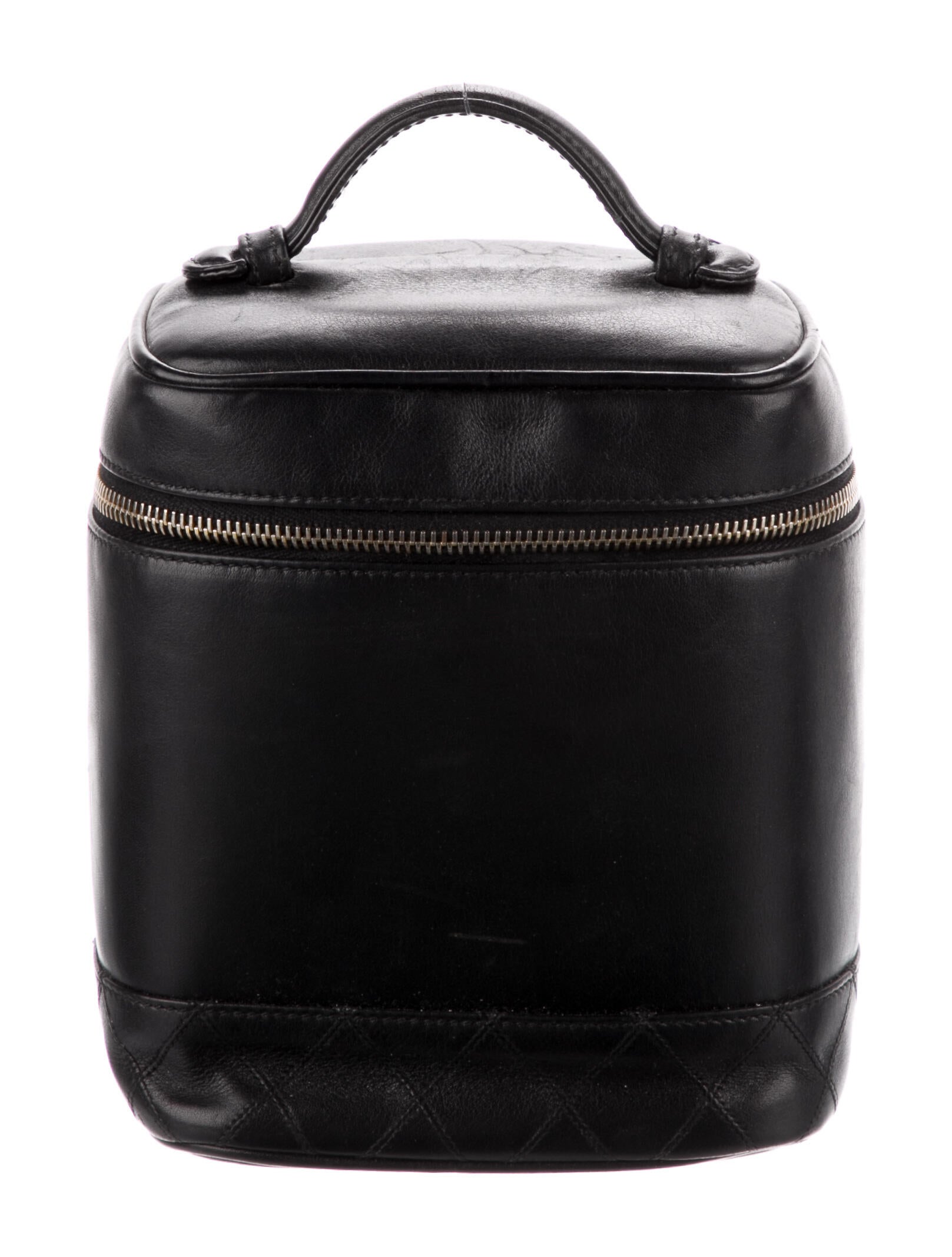 Chanel Quilted Flap Cosmetic Case - Black Cosmetic Bags, Accessories ...