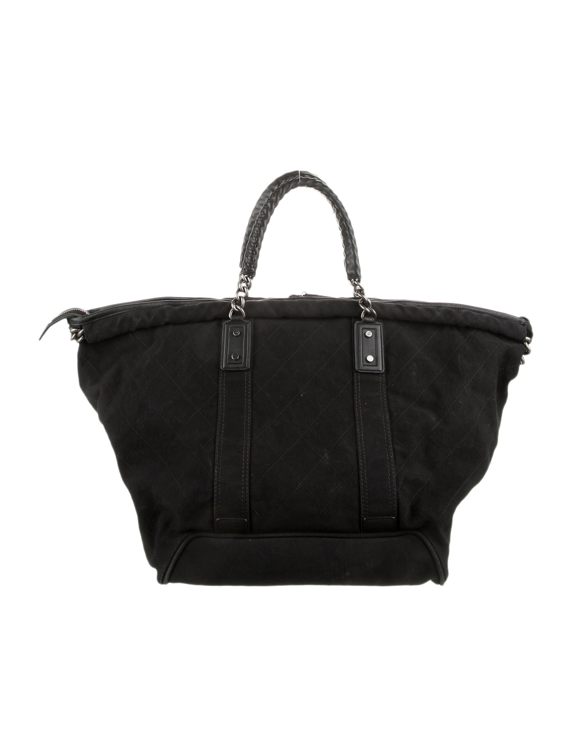 Chanel CC Duffle Bag - Black Luggage and Travel, Handbags - CHA193729 ...