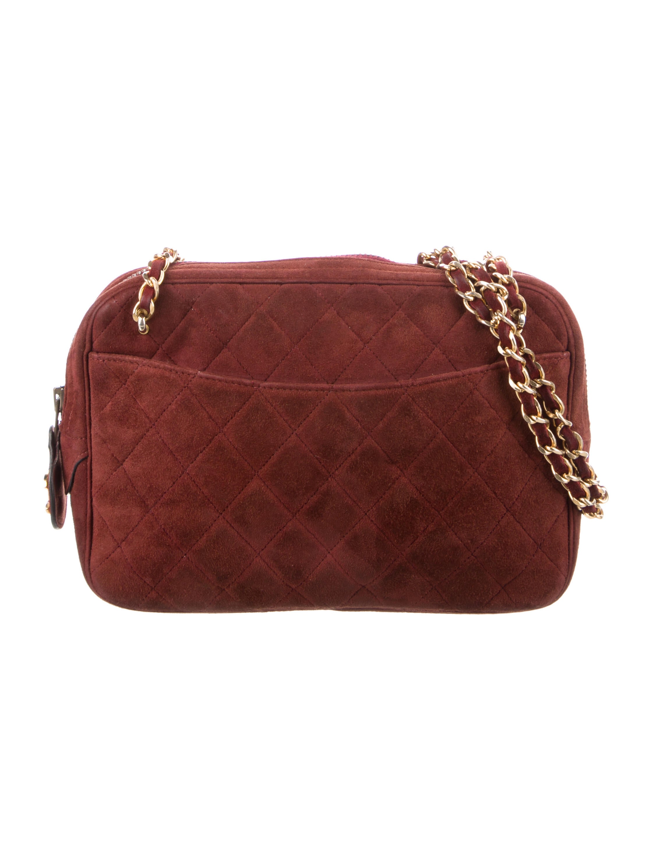 Chanel Soft Classic Medium Double Flap Bag - Burgundy Shoulder Bags ...