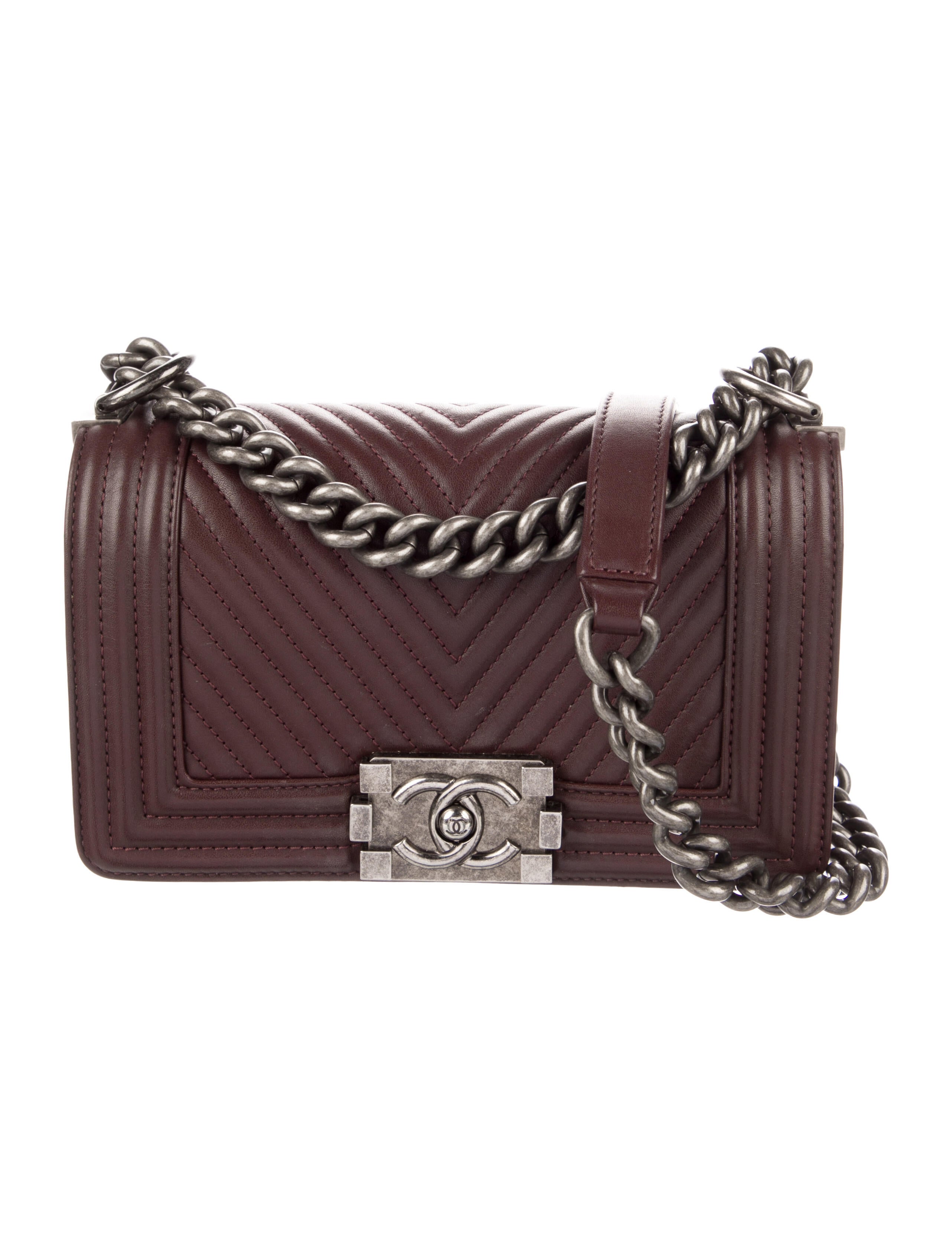 Chanel Soft Classic Medium Double Flap Bag - Burgundy Shoulder Bags ...