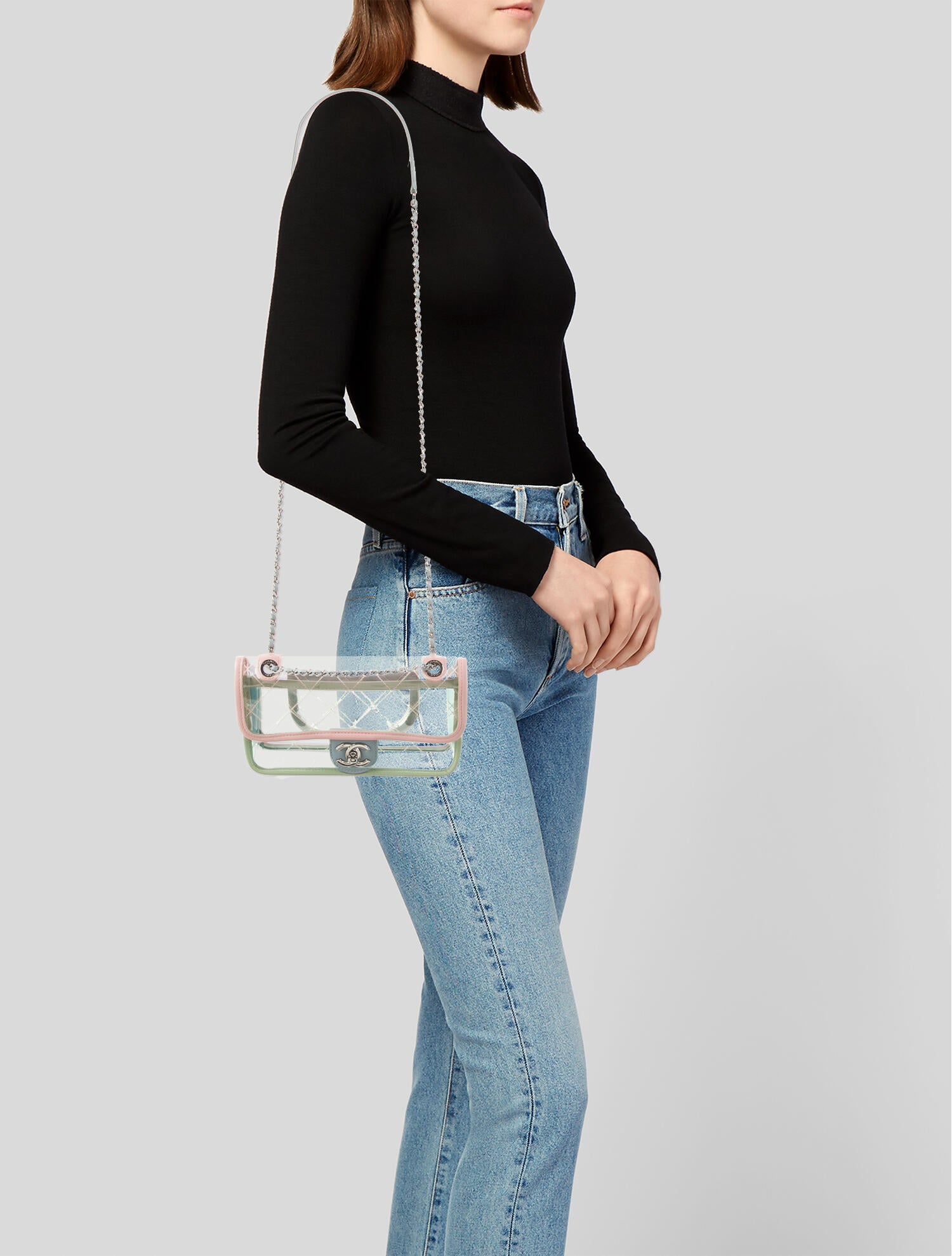 Chanel Mini Coco Splash Flap Bag - Green Crossbody Bags, Handbags ...