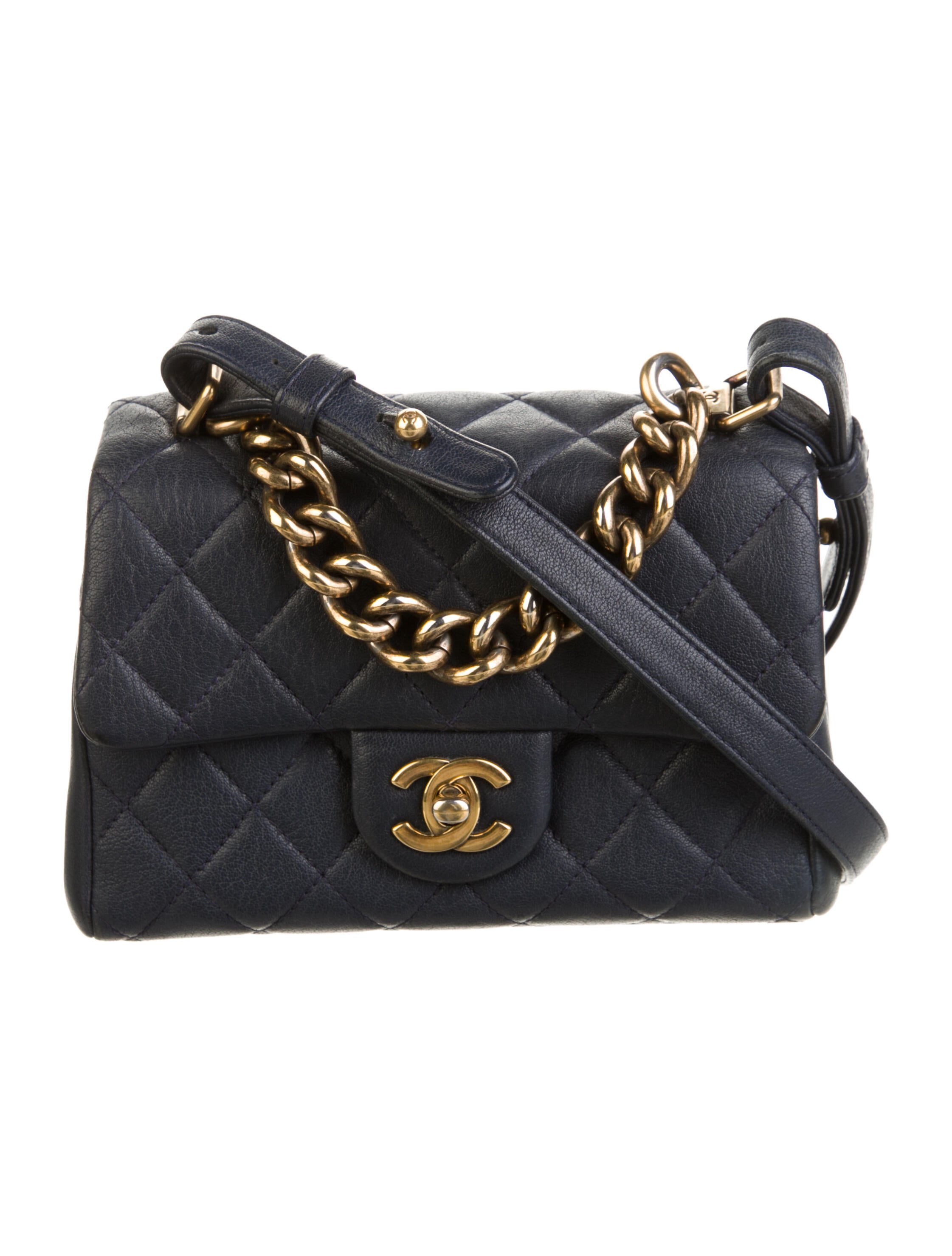 Chanel Jumbo Double Flap Bag - Blue Shoulder Bags, Handbags - CHA114035 ...