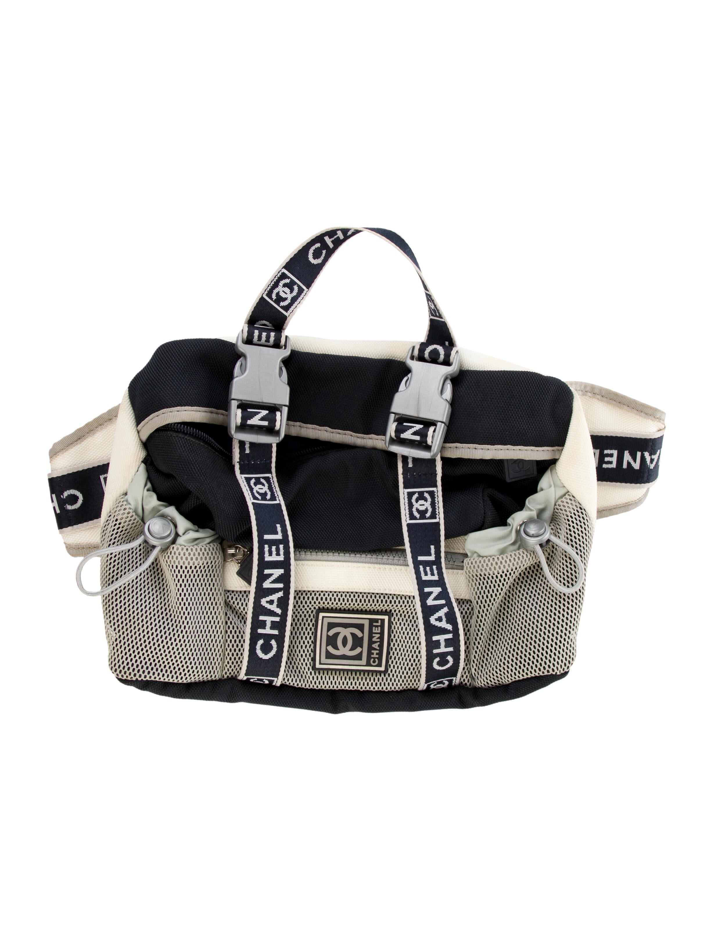 Chanel Vintage Sport Ligne Waist Bag - Blue Waist Bags, Handbags ...