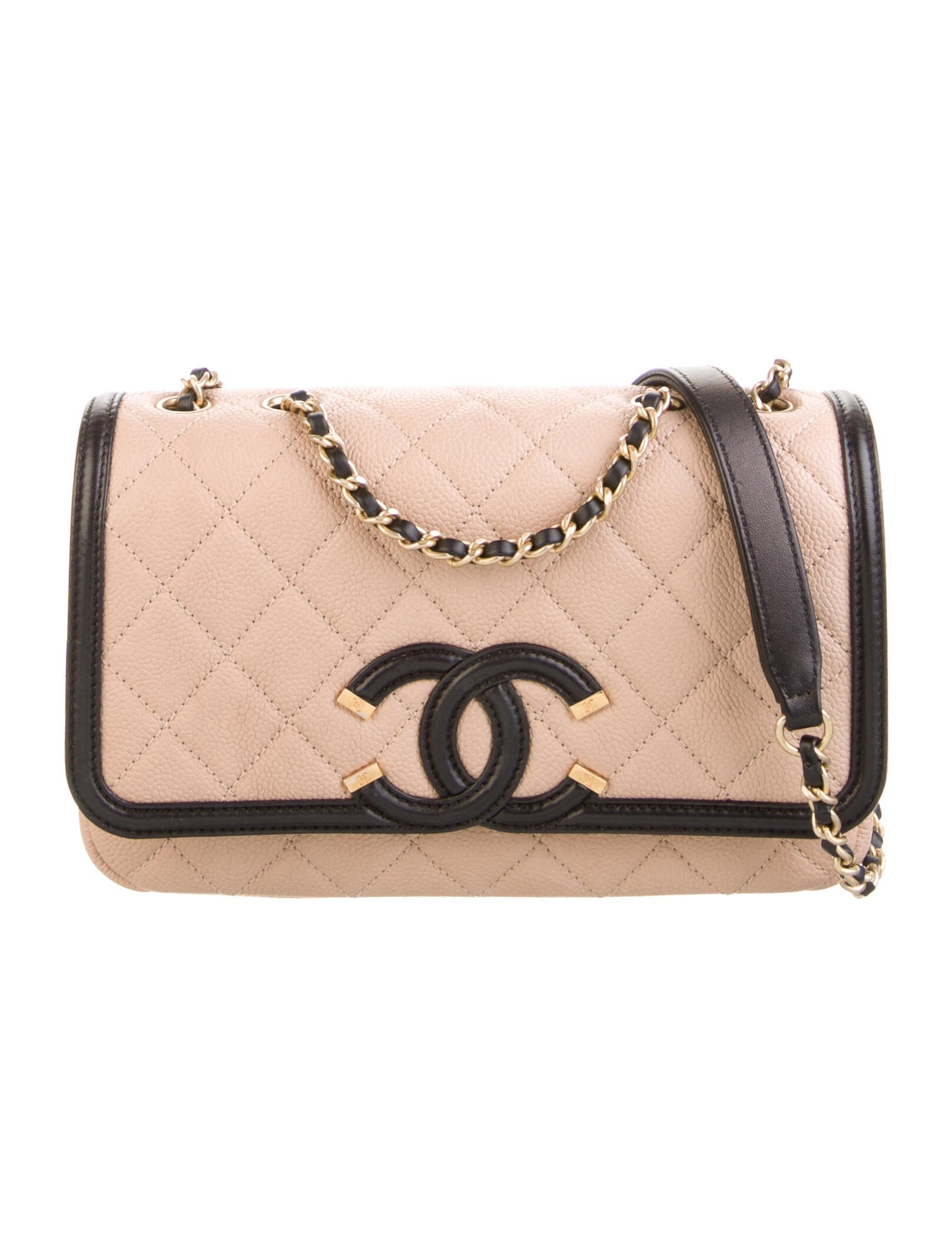 Chanel Medium Classic Double Flap Bag - Neutrals Shoulder Bags ...