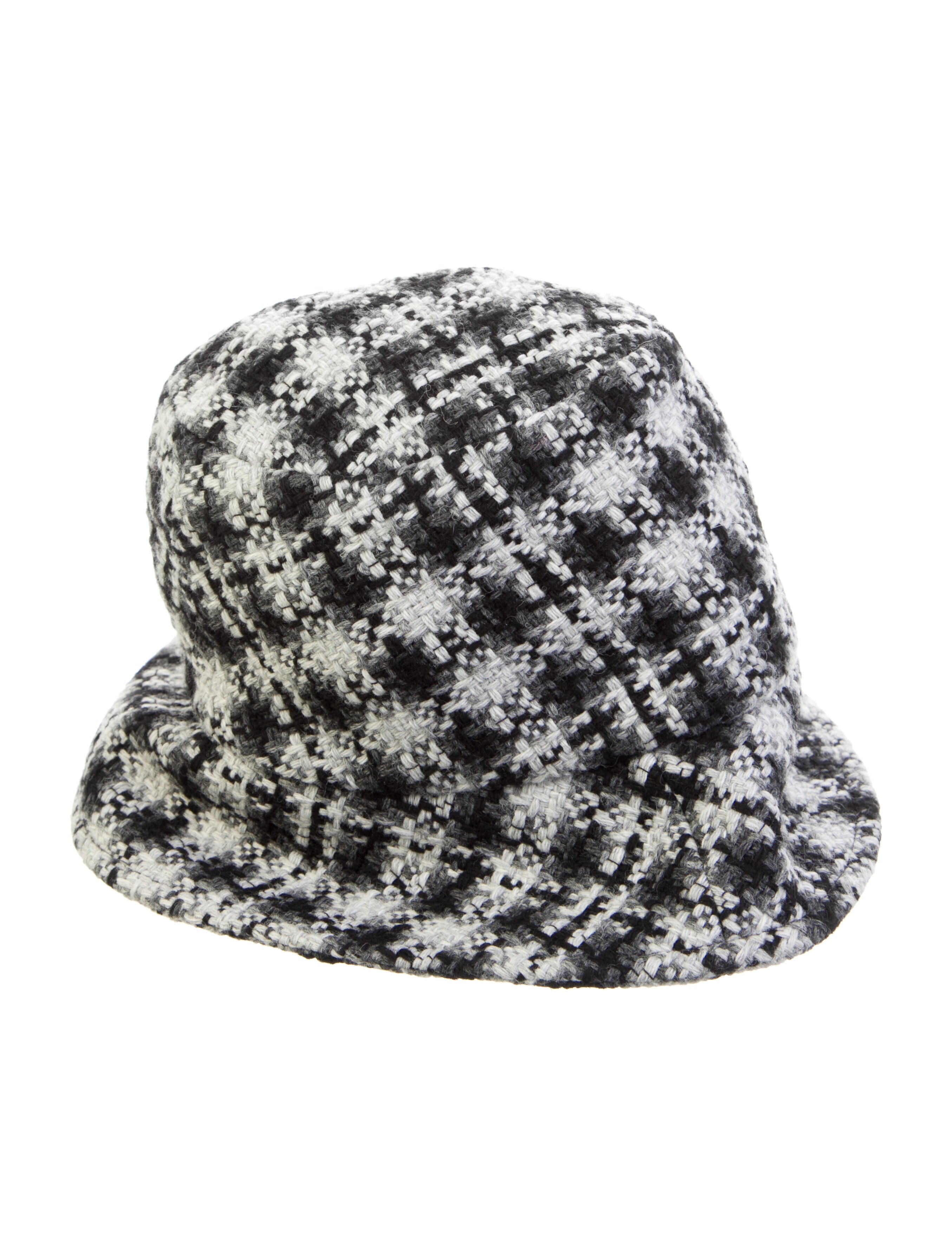 Chanel Fantasy Tweed Bucket Hat (22K) - Black Hats, Accessories ...