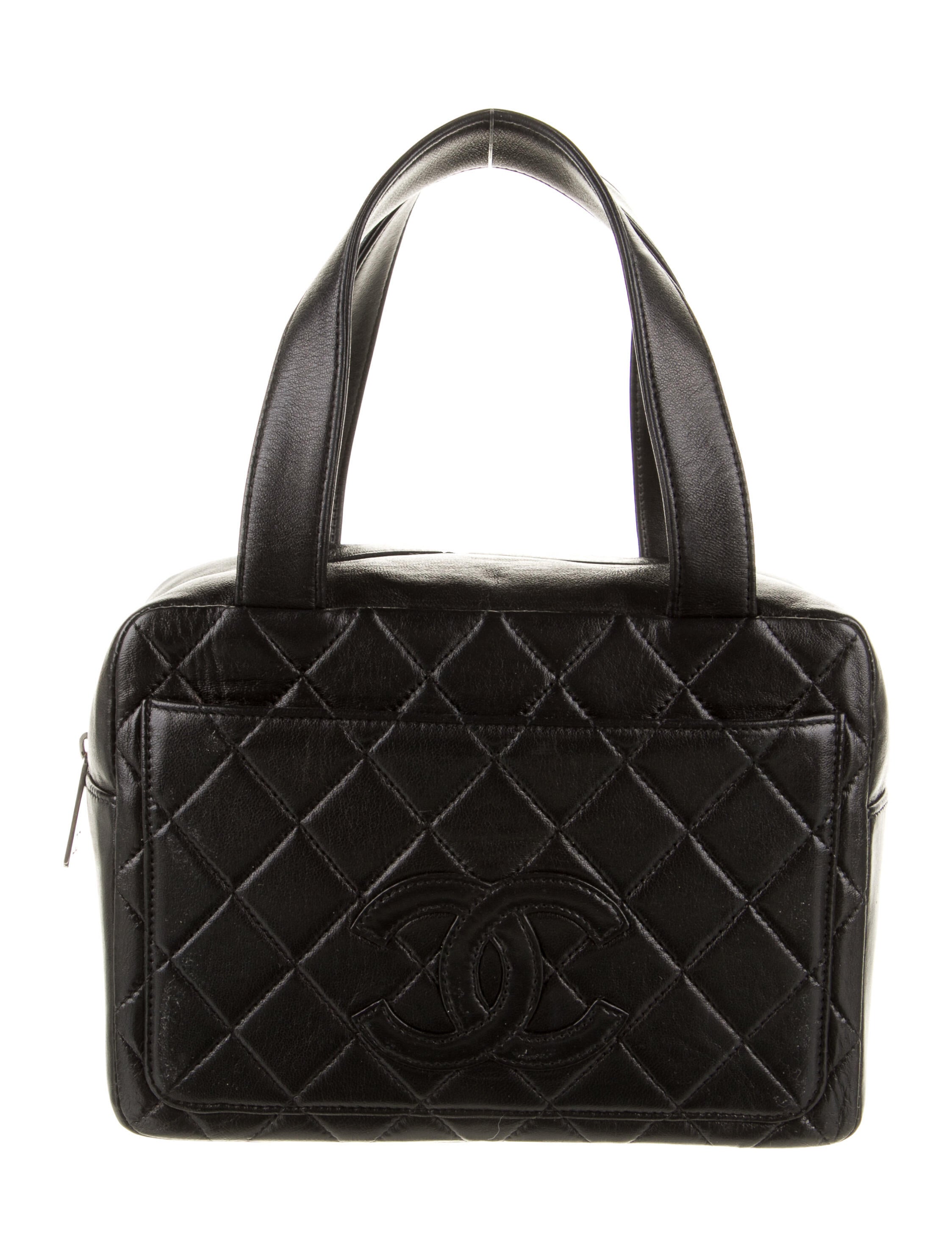 Chanel Large Caviar Camera Case - Black Handle Bags, Handbags ...