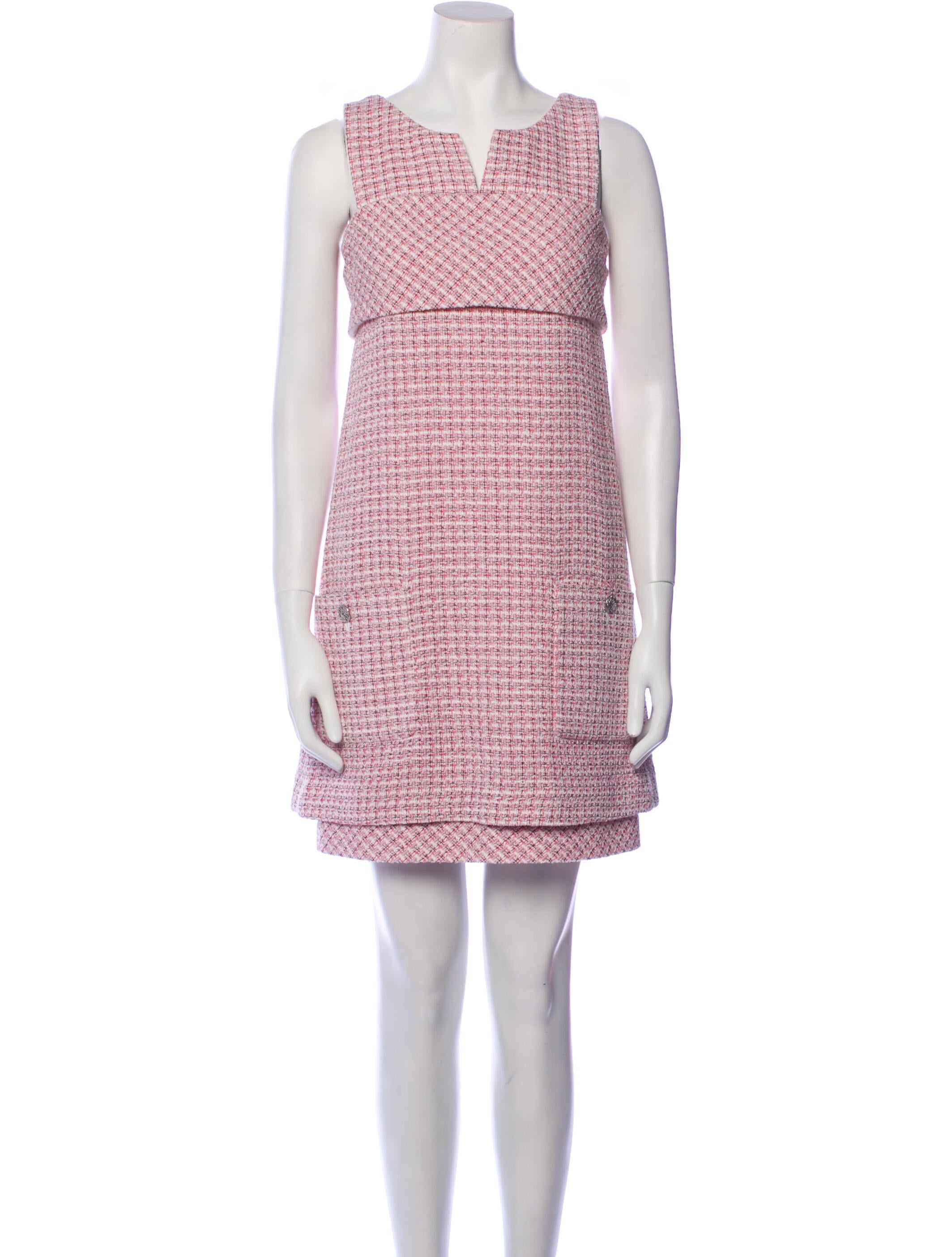 Chanel Vintage Mini Dress - Pink Dresses, Clothing - CHA585133 | The ...