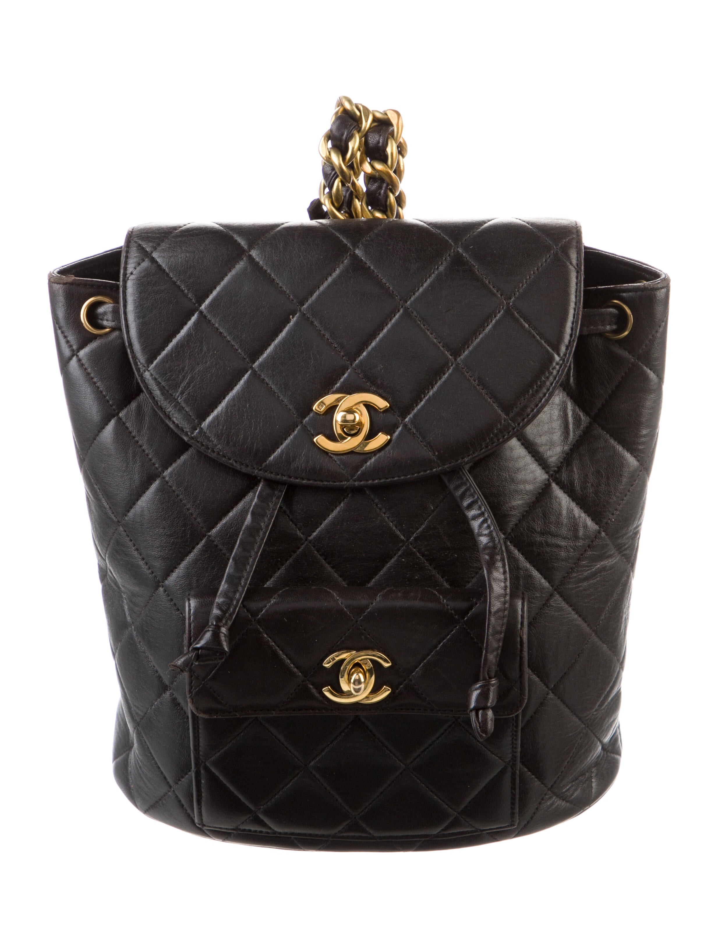 Chanel Small Duma Backpack - Black Backpacks, Handbags - CHA768656 ...