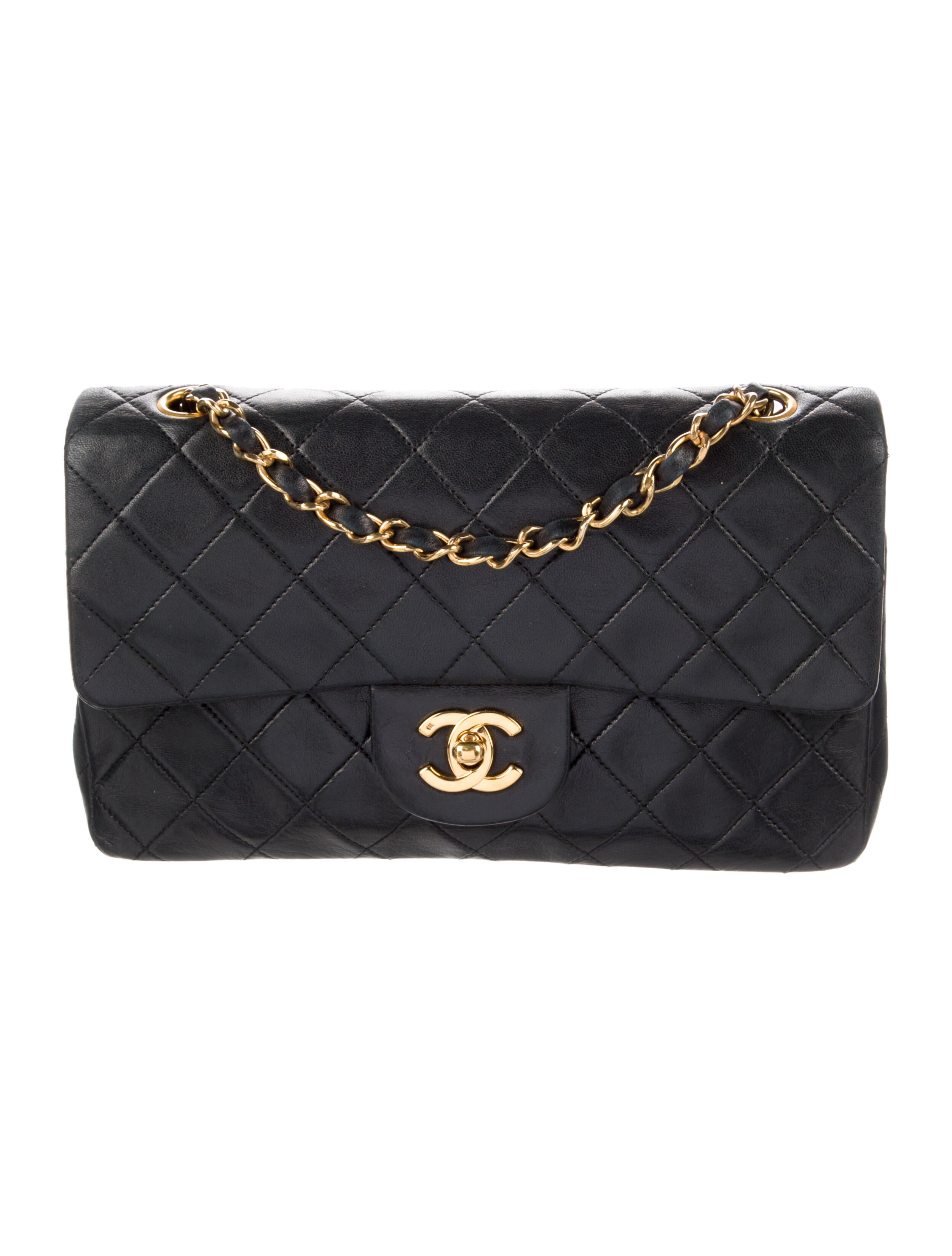 Chanel Small Classic Double Flap Bag - Black Shoulder Bags, Handbags ...