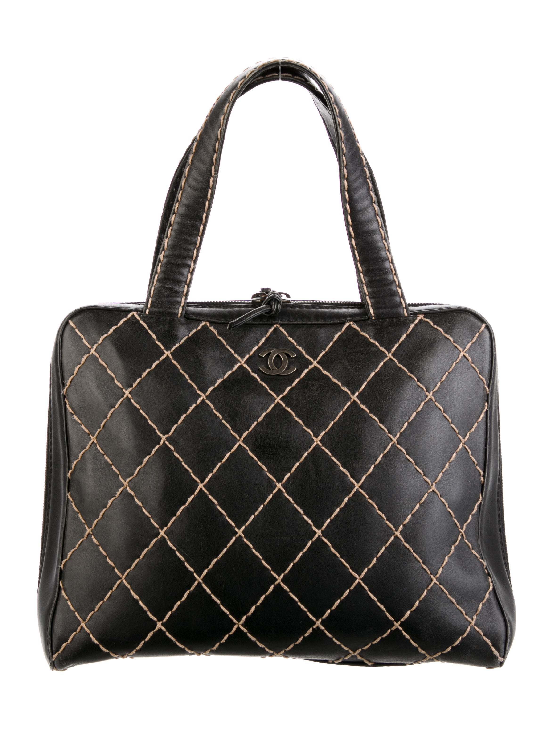 Chanel Timeless Bowler Bag - Black Handle Bags, Handbags - CHA108220 ...