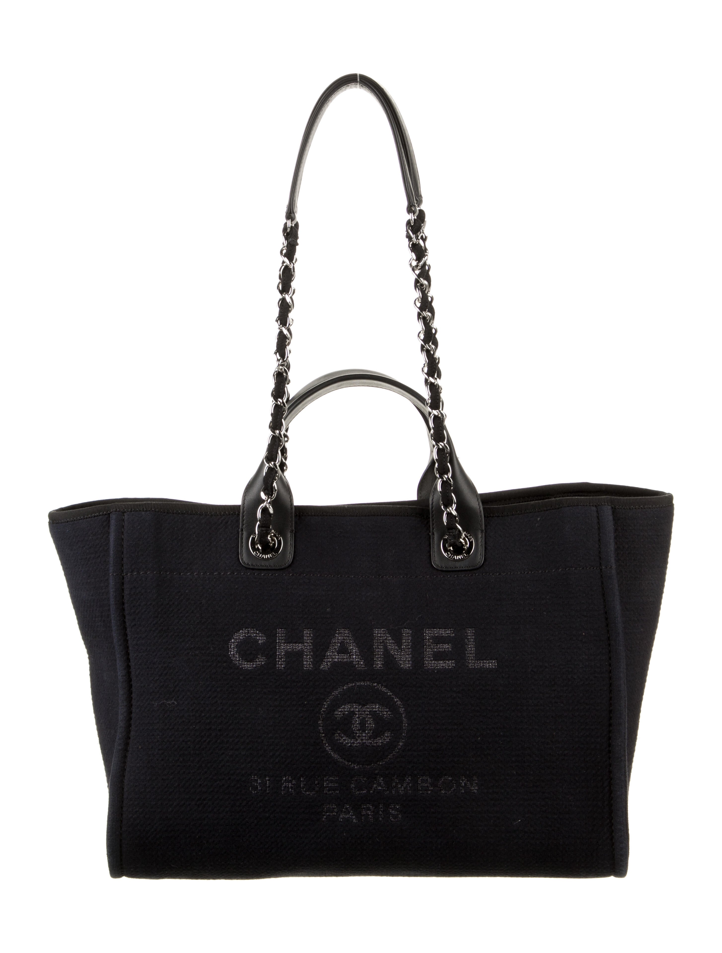 Chanel Caviar Medallion Tote - Black Totes, Handbags - CHA100488 | The ...
