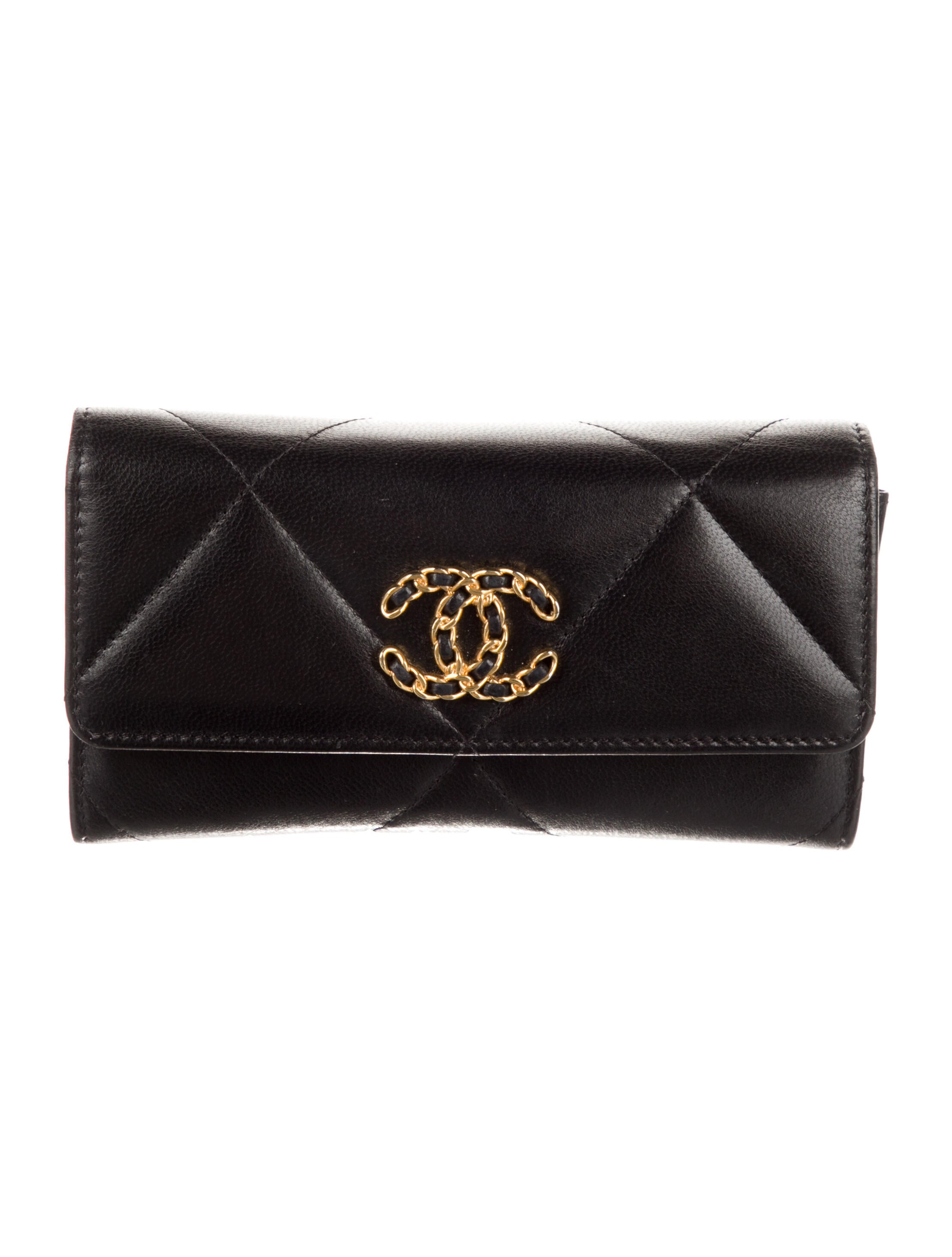 Chanel Quilted Bifold Wallet - Black Wallets, Accessories - CHA107452 ...