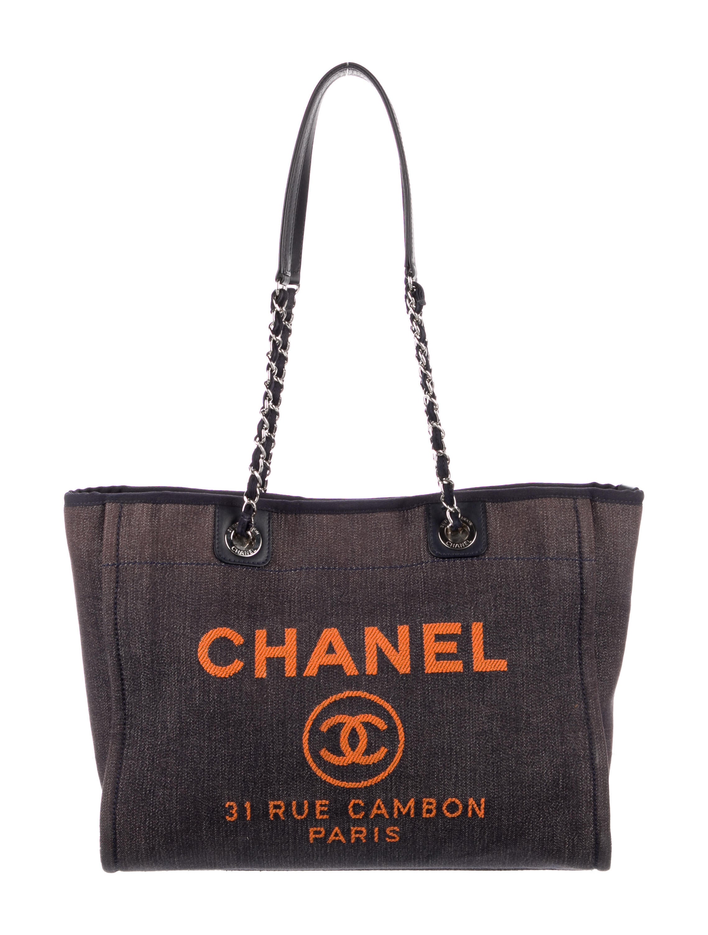 Chanel Quilted Caviar Easy Tote - Blue Totes, Handbags - CHA85461 | The ...