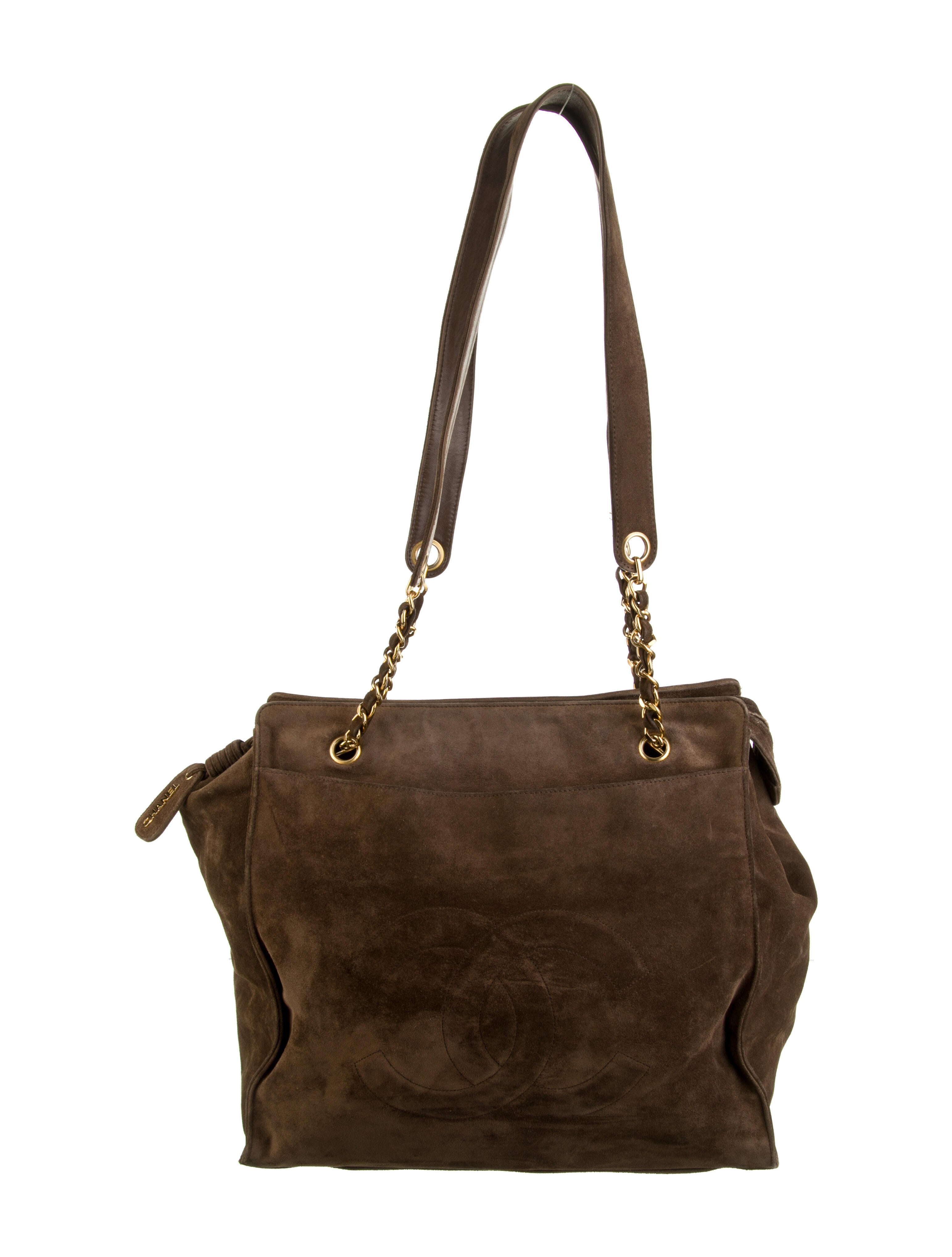 Chanel Chanel Python Executive Tote - Brown Totes, Handbags - CHA92799 ...