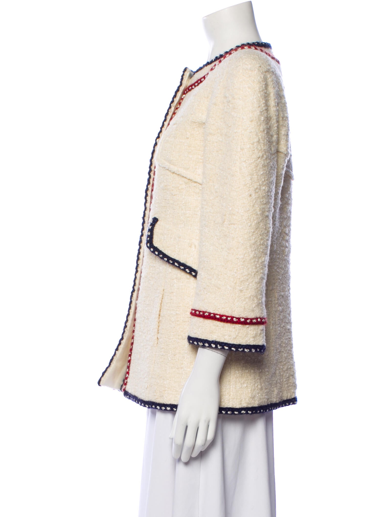 Chanel 2020 Tweed Pattern Evening Jacket - Neutrals Jackets, Clothing ...