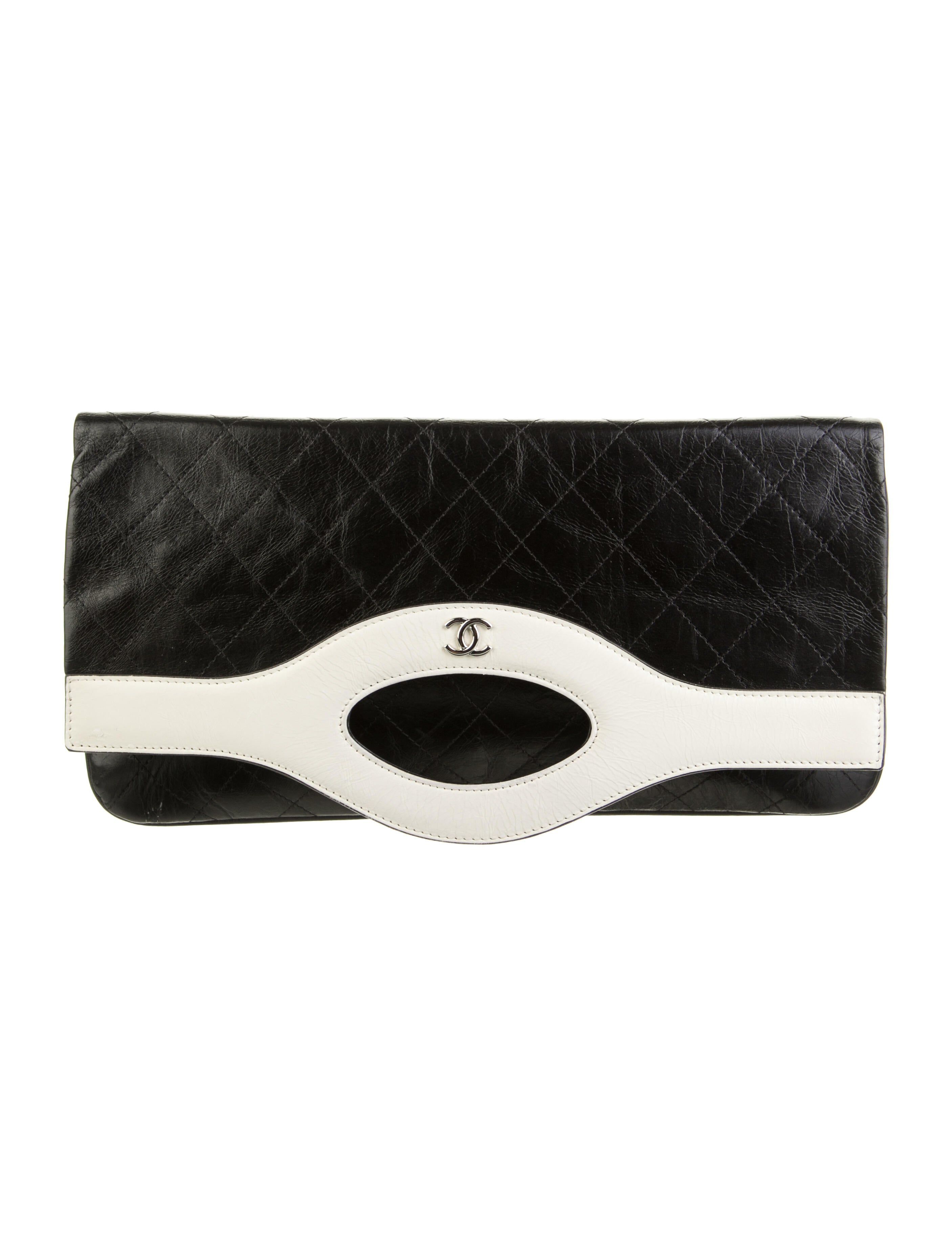 Chanel Timeless Caviar Frame Clutch - Black Clutches, Handbags ...