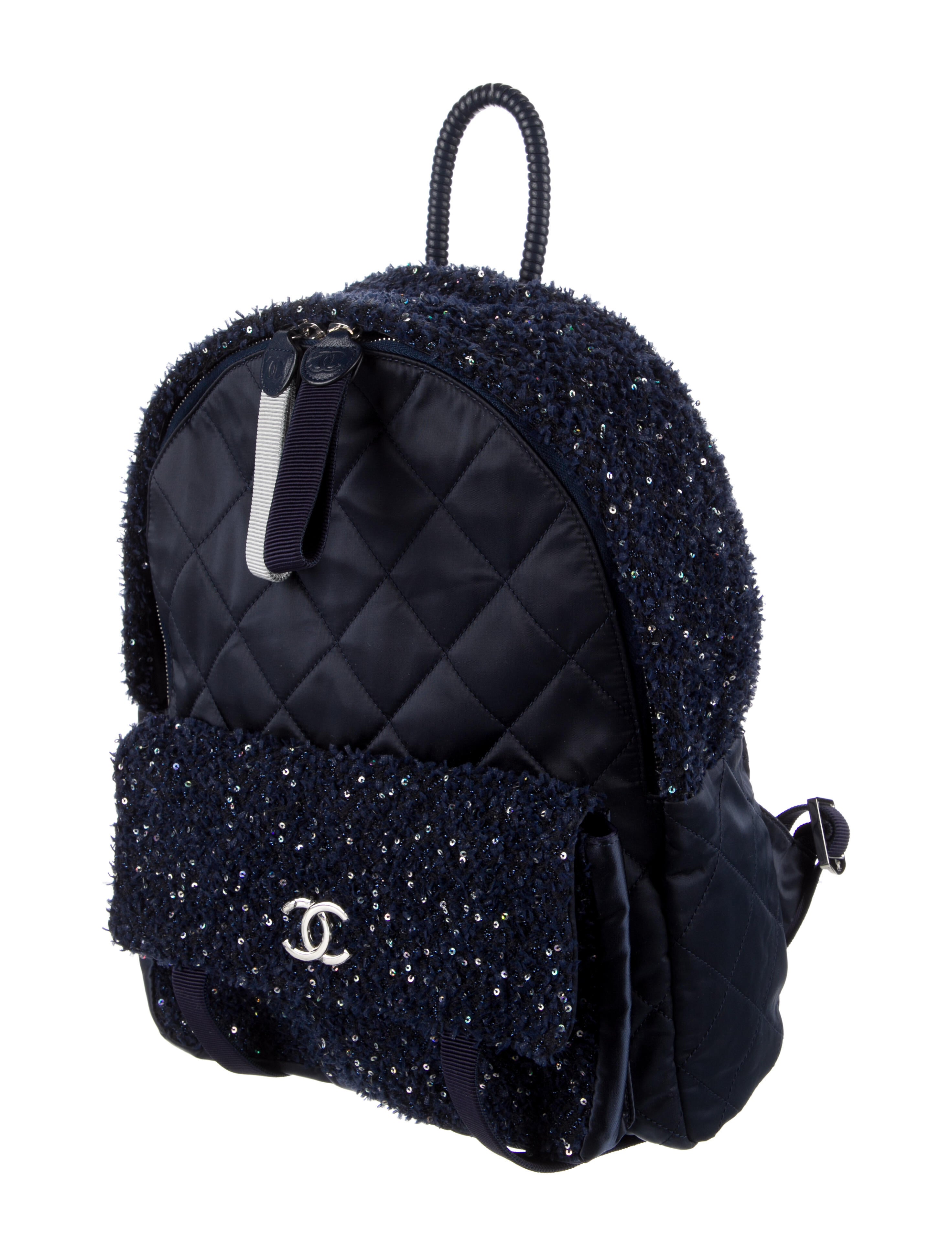 Chanel Astronaut Essentials Backpack - Blue Backpacks, Handbags ...