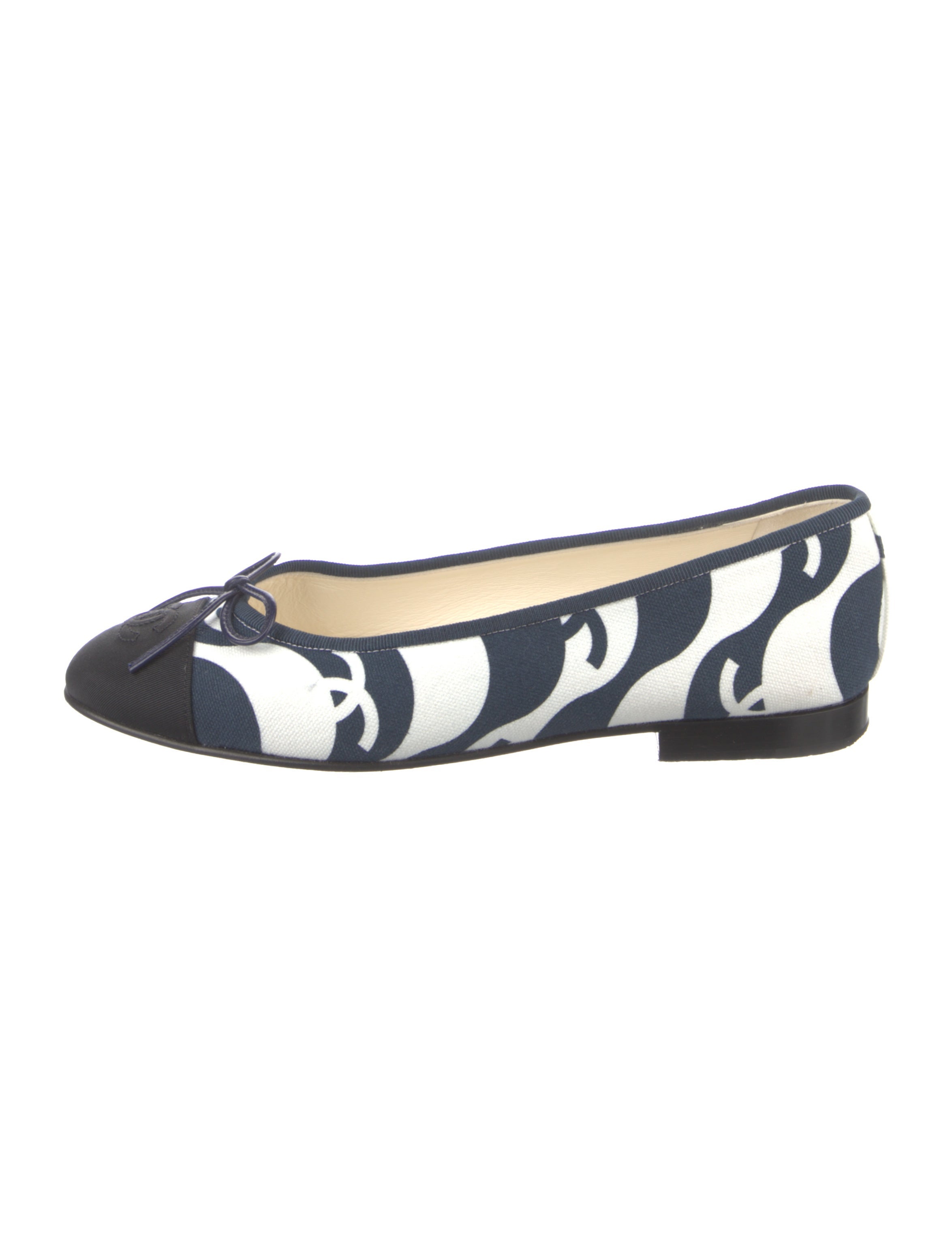 Chanel Denim CC Espadrille Flats - Blue Flats, Shoes - CHA181955 | The ...