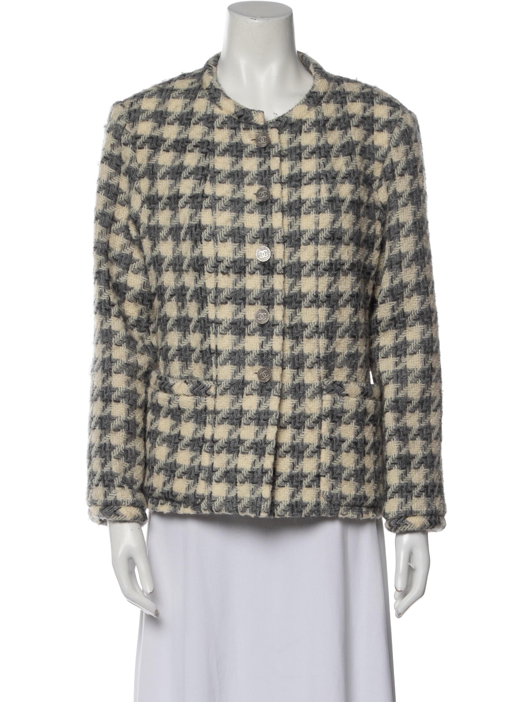 Chanel Vintage 1998 Evening Jacket - Neutrals Jackets, Clothing ...