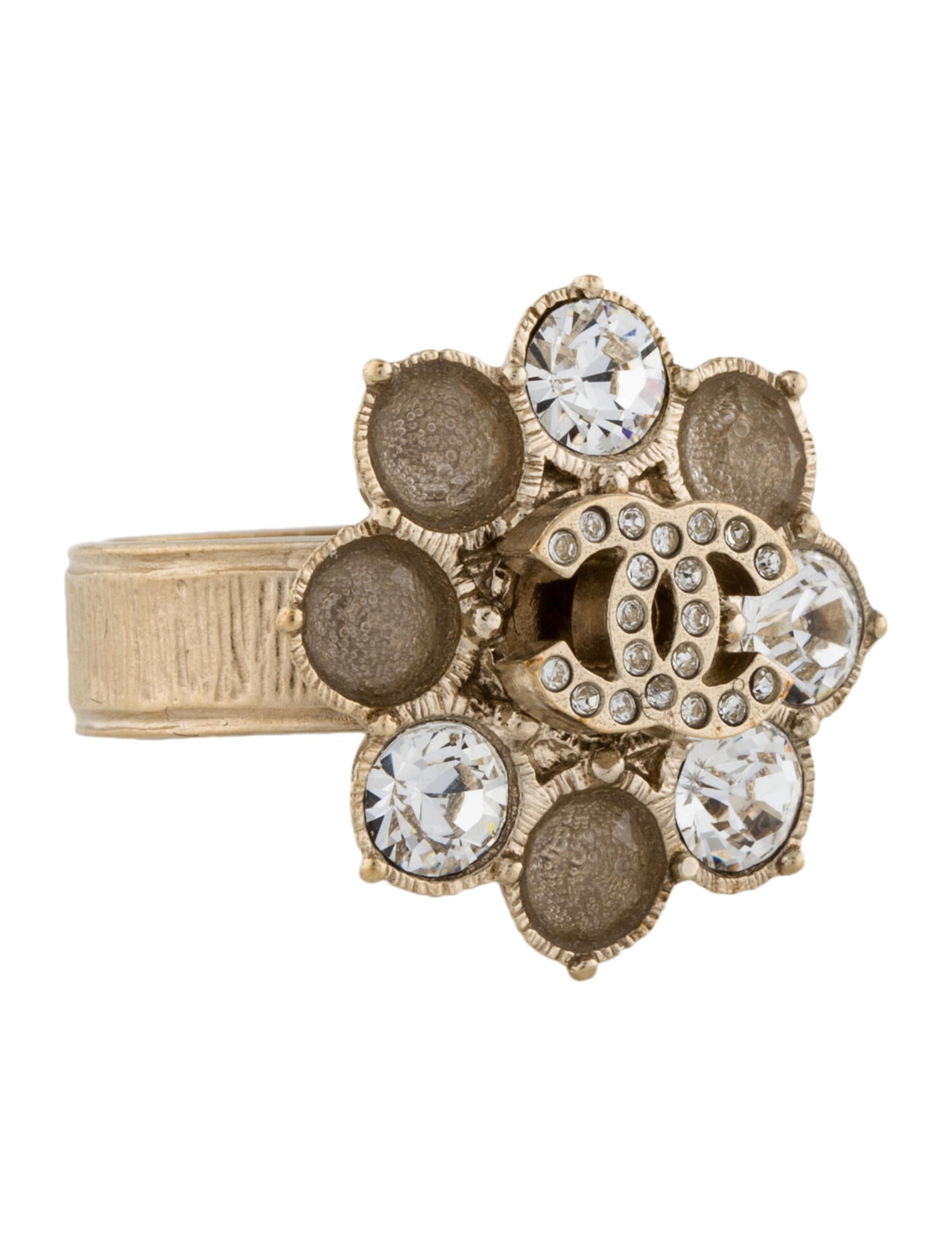 Ring 18K Opal and Diamond Dome Cocktail Ring - 18K Yellow Gold Cocktail ...