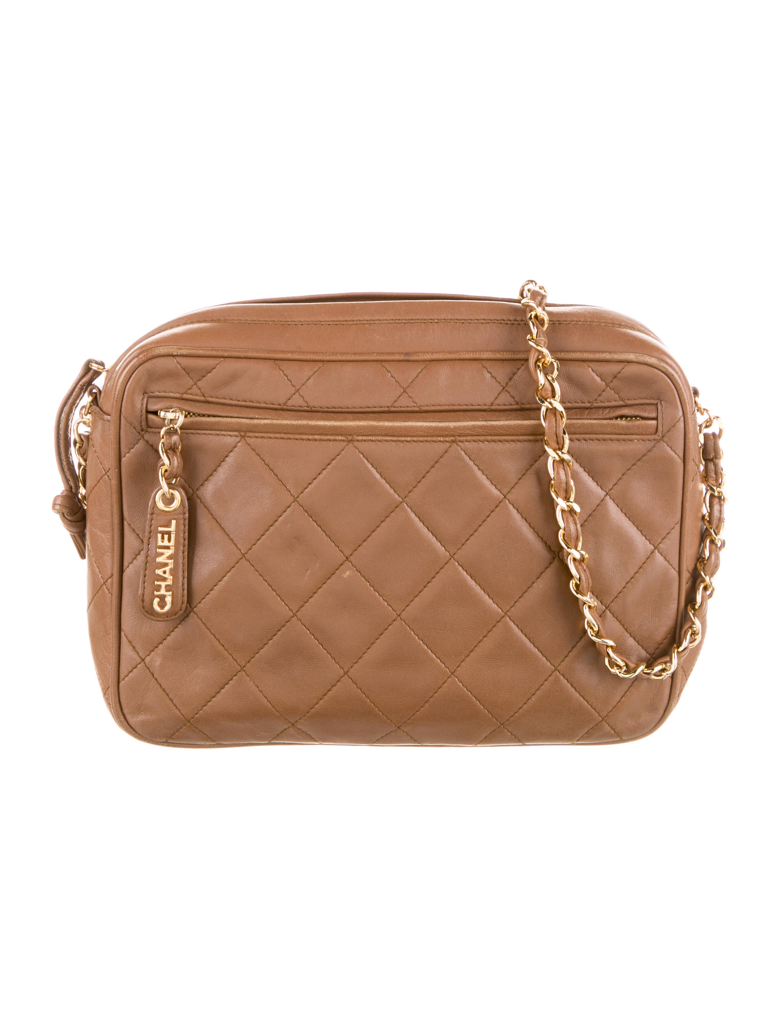 Chanel Mini Chain-Around Messenger Bag - Brown Crossbody Bags, Handbags ...