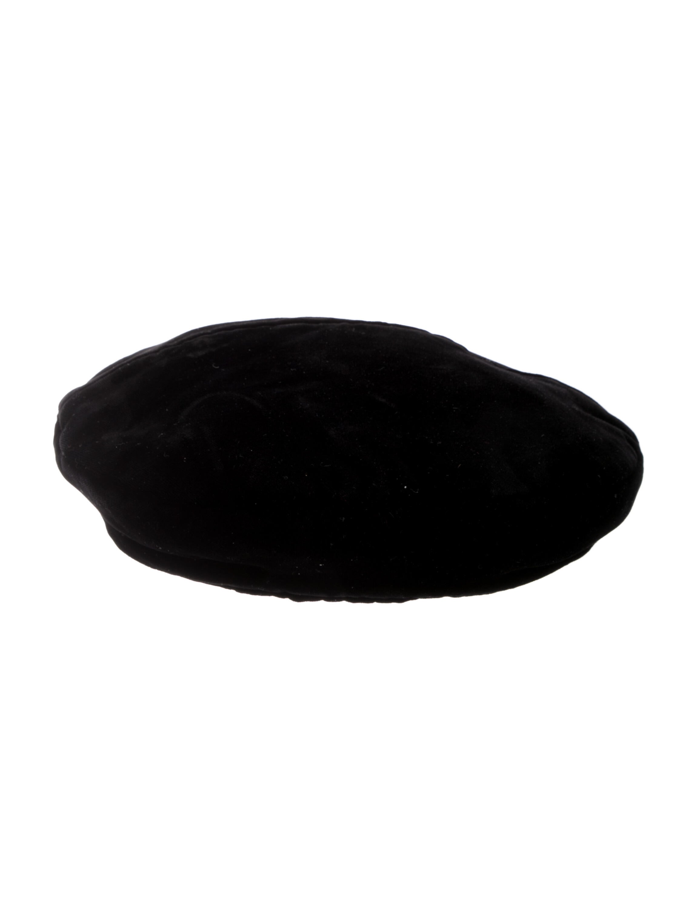 Chanel 2021 CC Velvet Beret - Black Hats, Accessories - CHA872418 | The ...