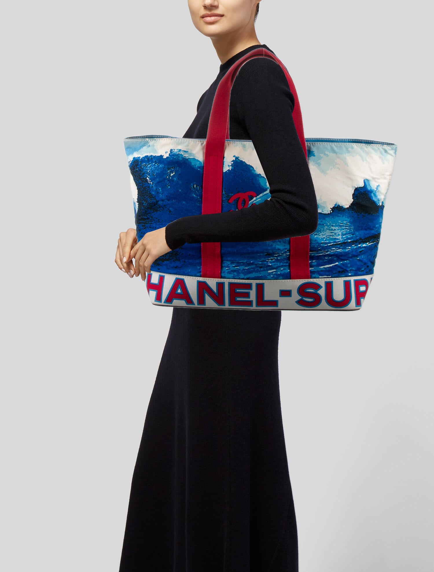 Chanel Timeless Expandable Tote - Blue Totes, Handbags - CHA138865 ...