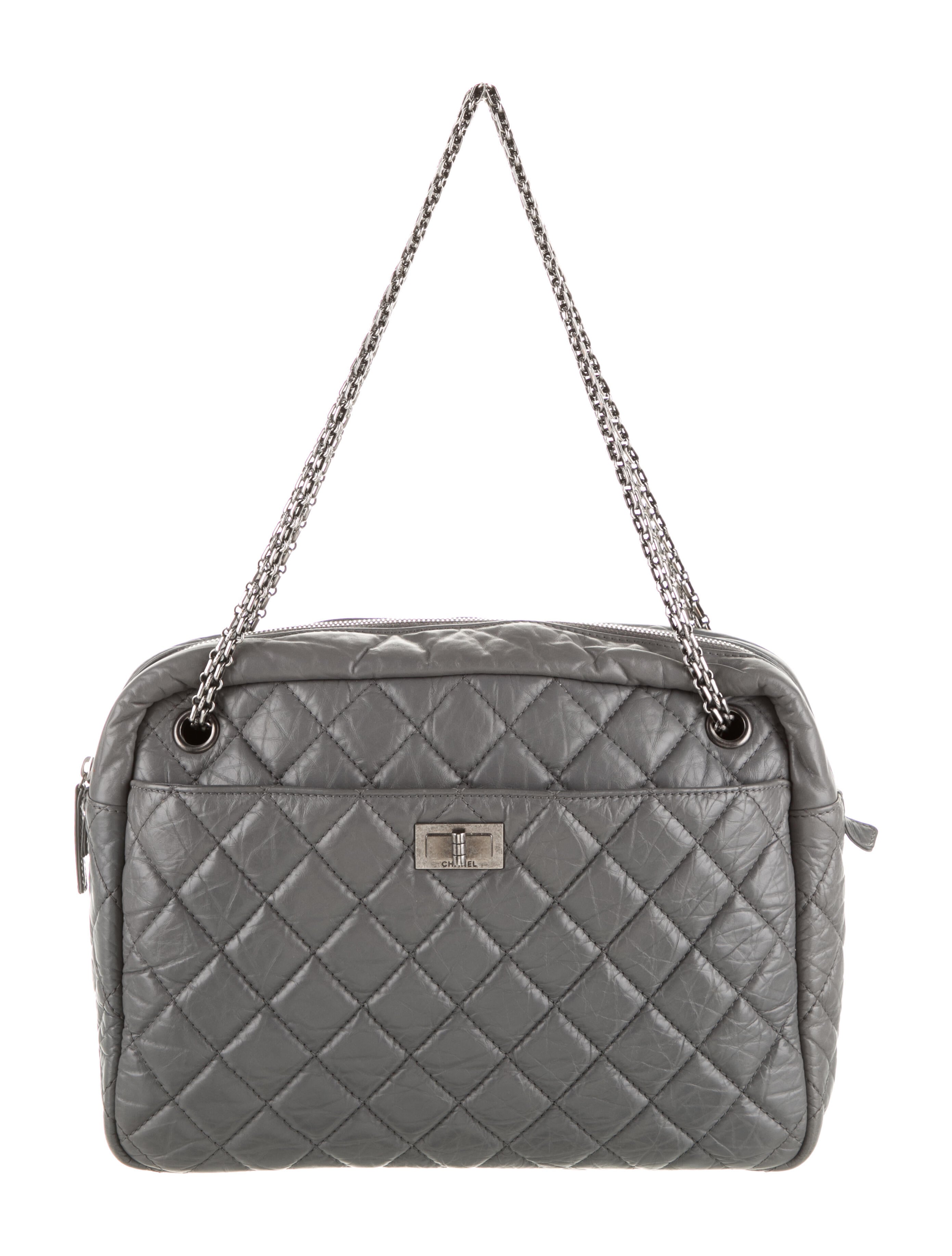 Chanel Casual Rock Shoulder Bag - Grey Shoulder Bags, Handbags ...