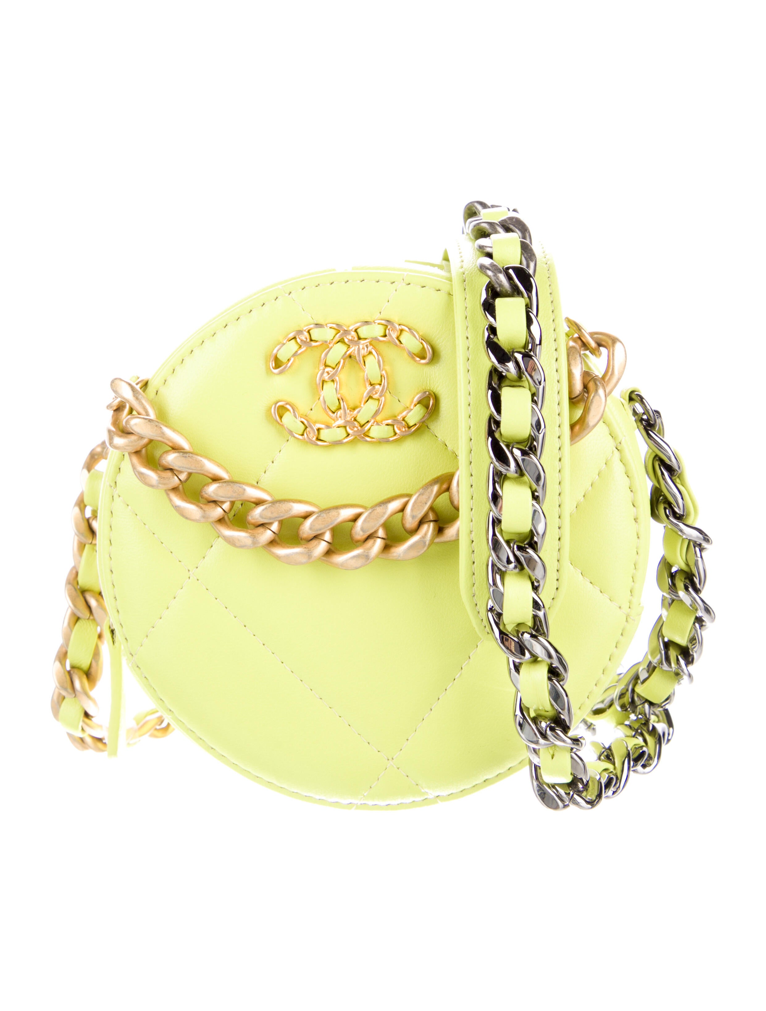 Chanel Paris-Edinburgh Coco Sporran Bag - Green Crossbody Bags ...