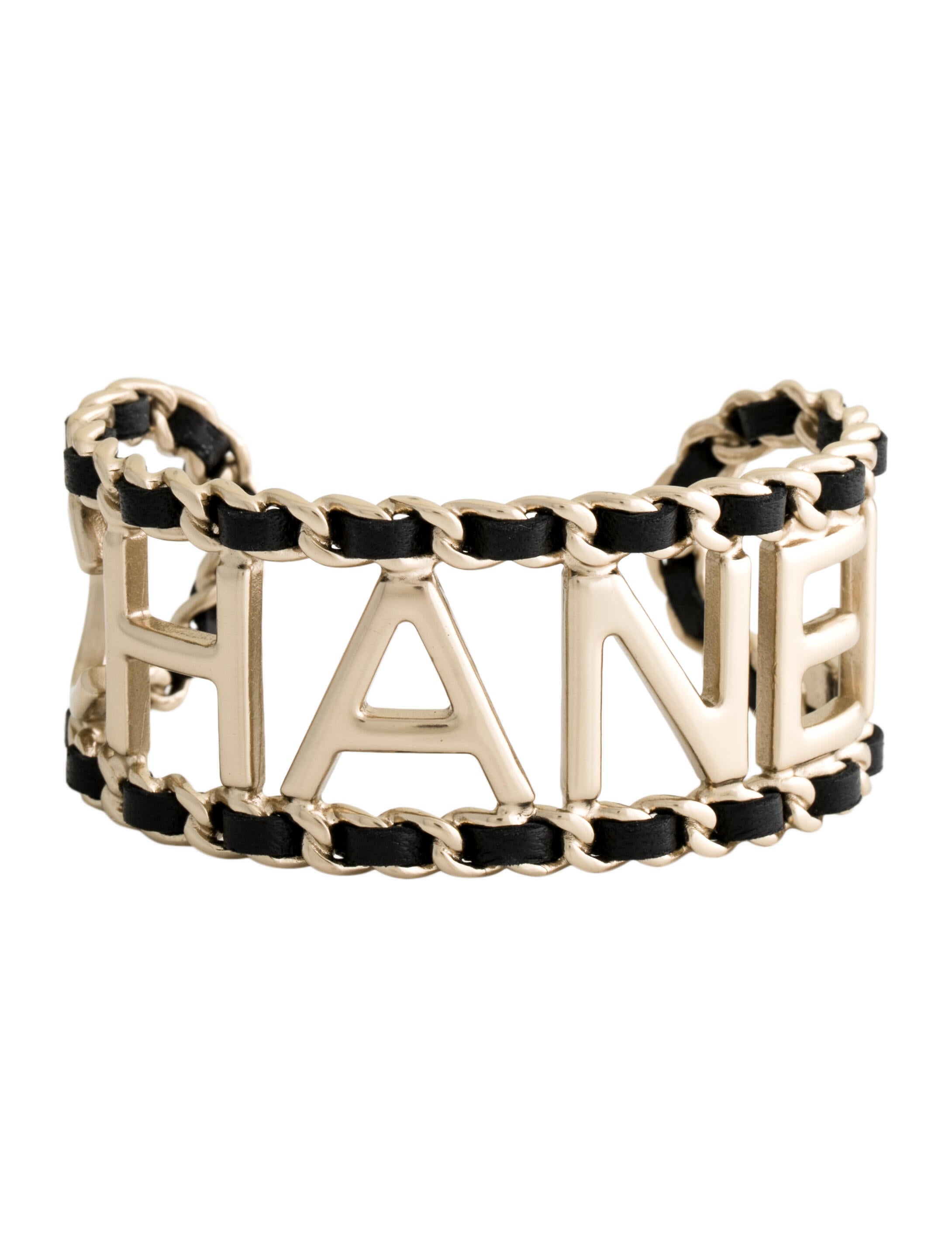 Chanel Woven Leather Bracelet - CHA42043 | The RealReal