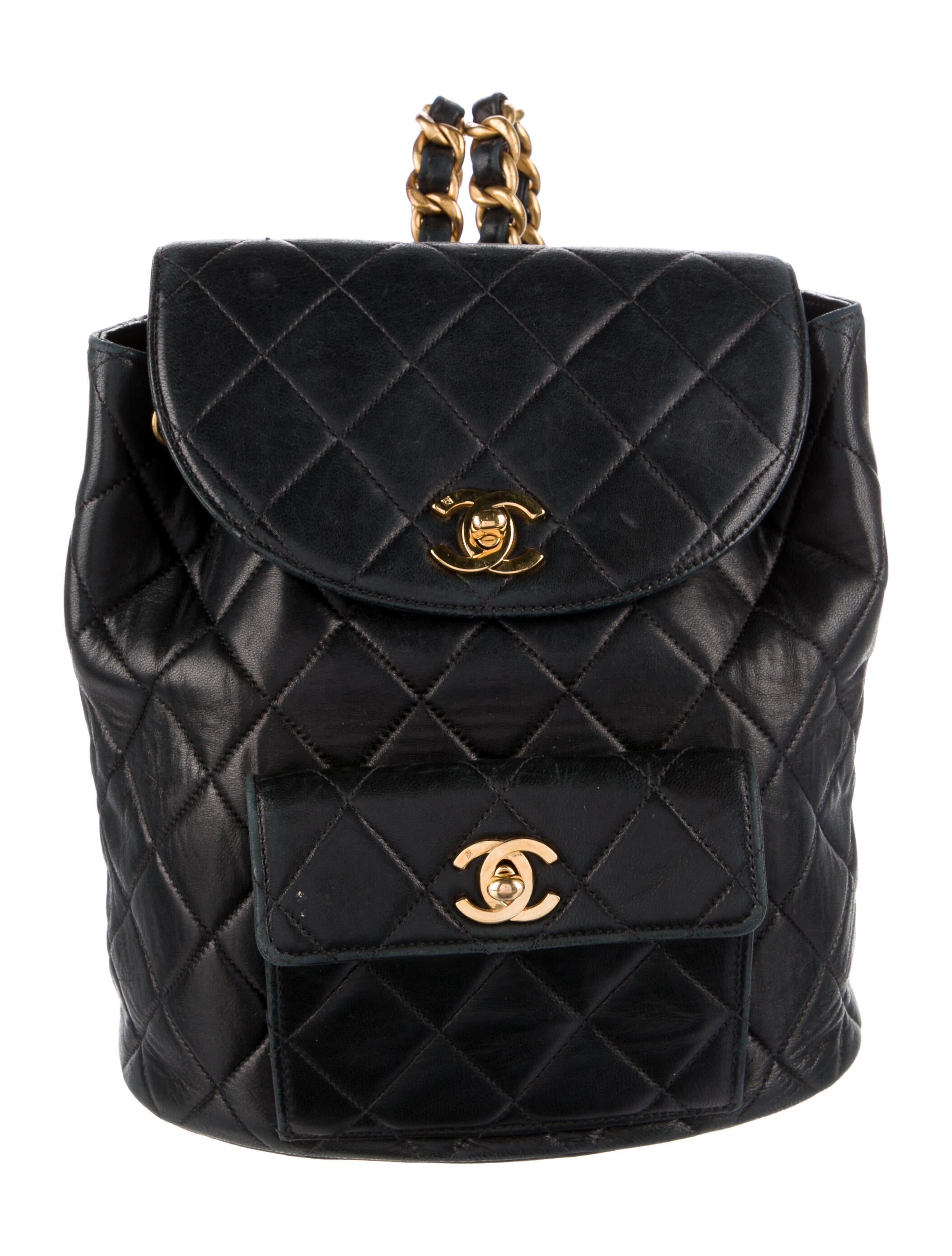 Chanel Mini Quilted Duma Backpack - Black Backpacks, Handbags ...