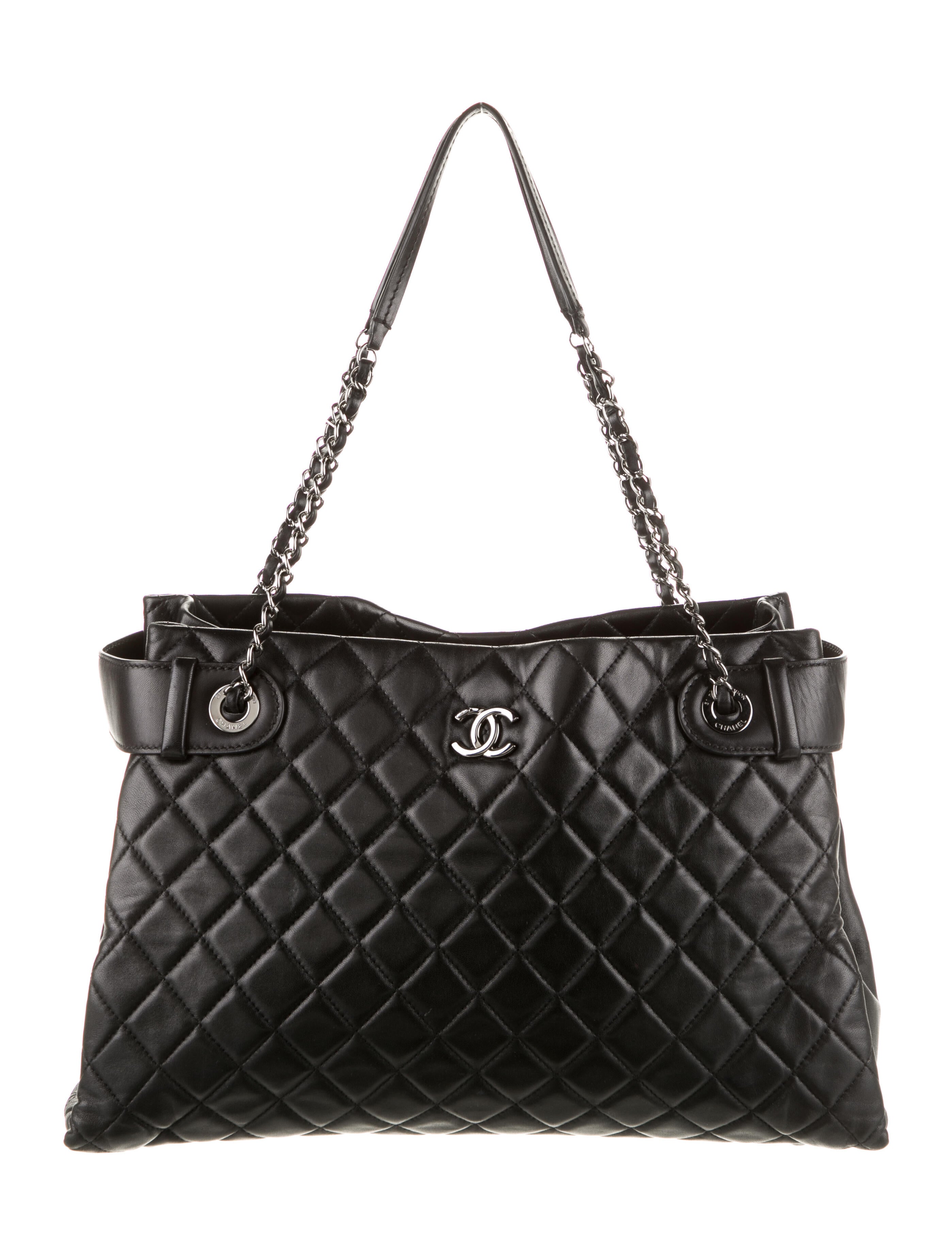 Chanel Large Shopping Fever Tote - Black Totes, Handbags - CHA195234 ...