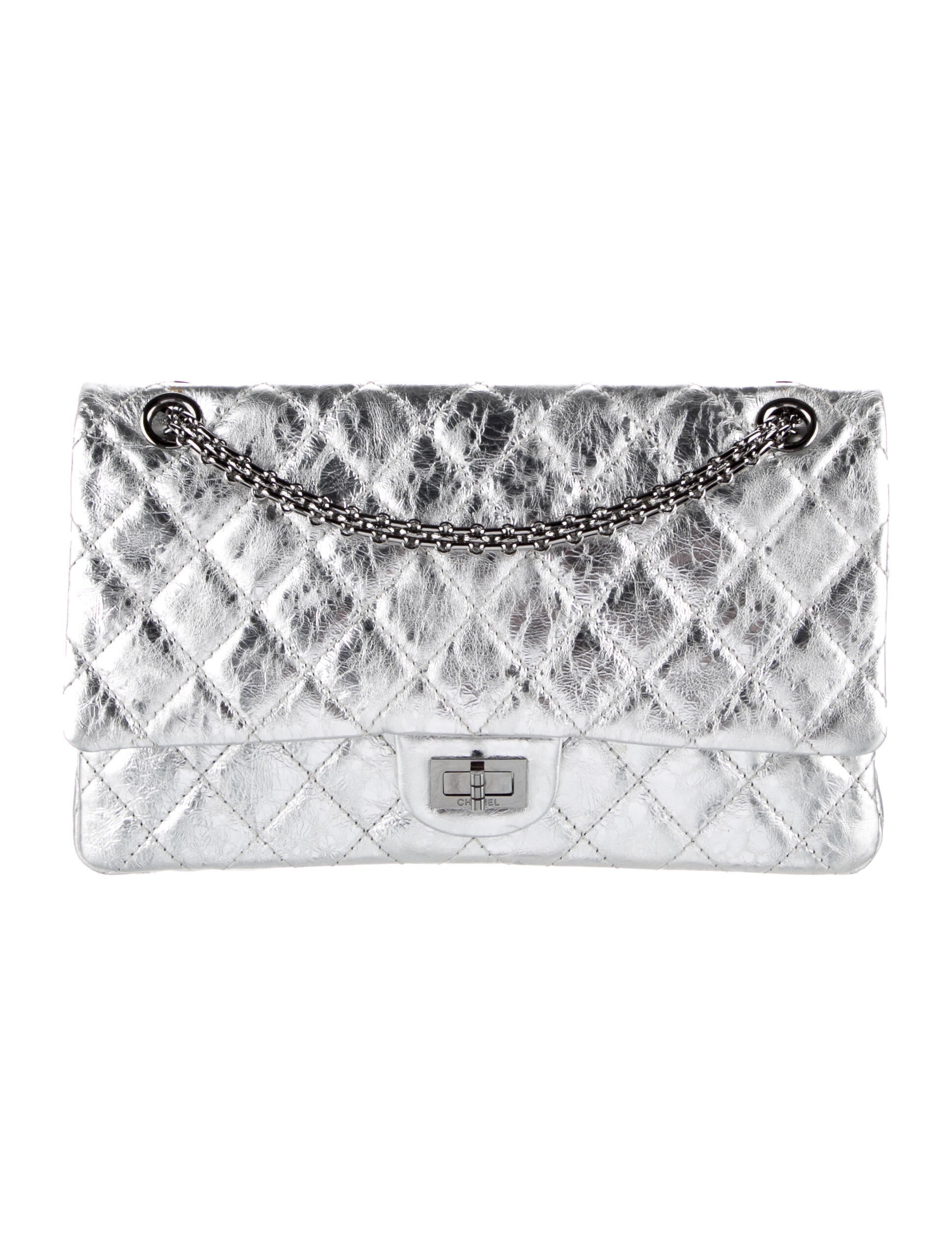 Chanel Raffia Flap Shoulder Bag - Metallic Shoulder Bags, Handbags ...