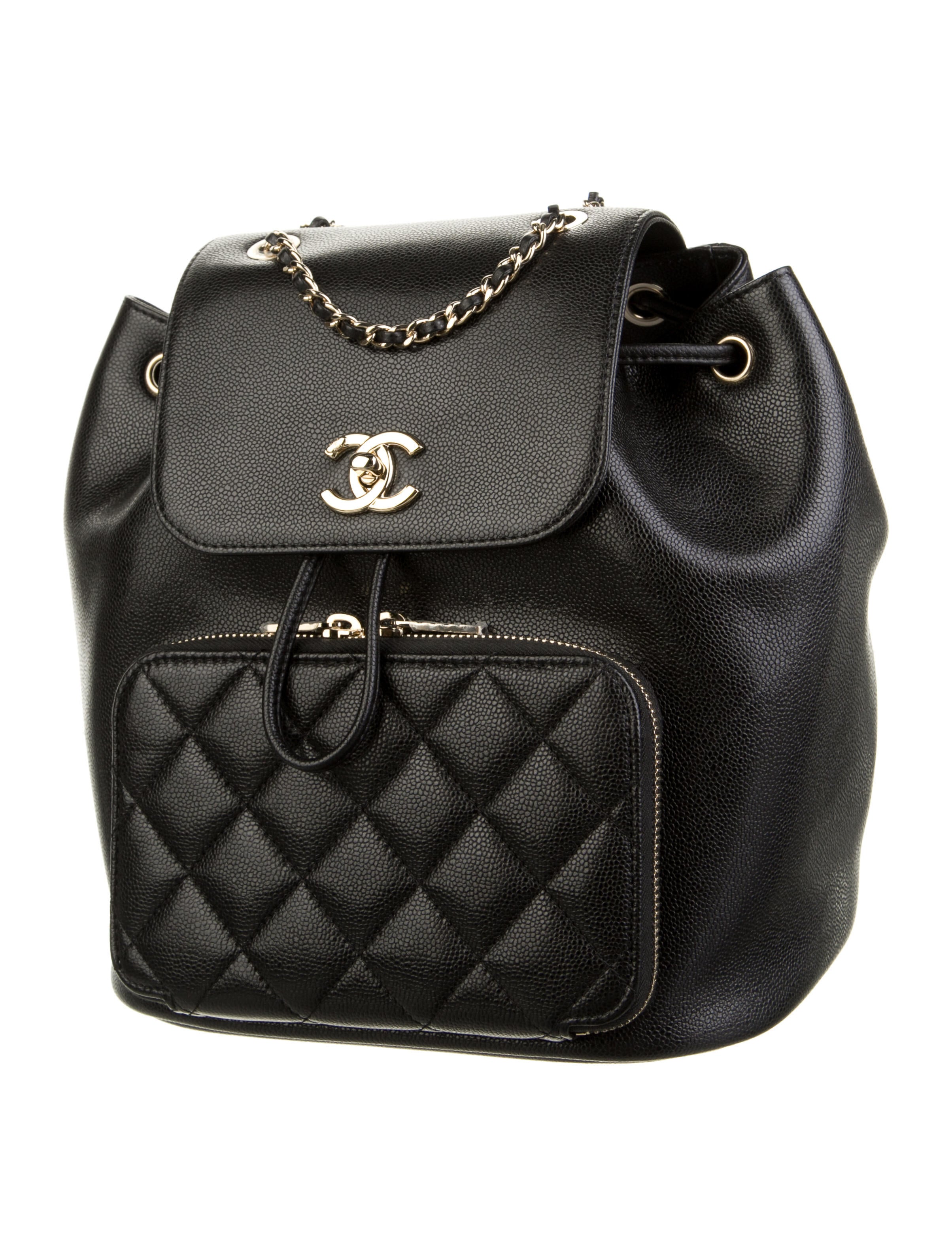 Chanel Mini Quilted Backpack - Black Backpacks, Handbags - CHA153773 ...