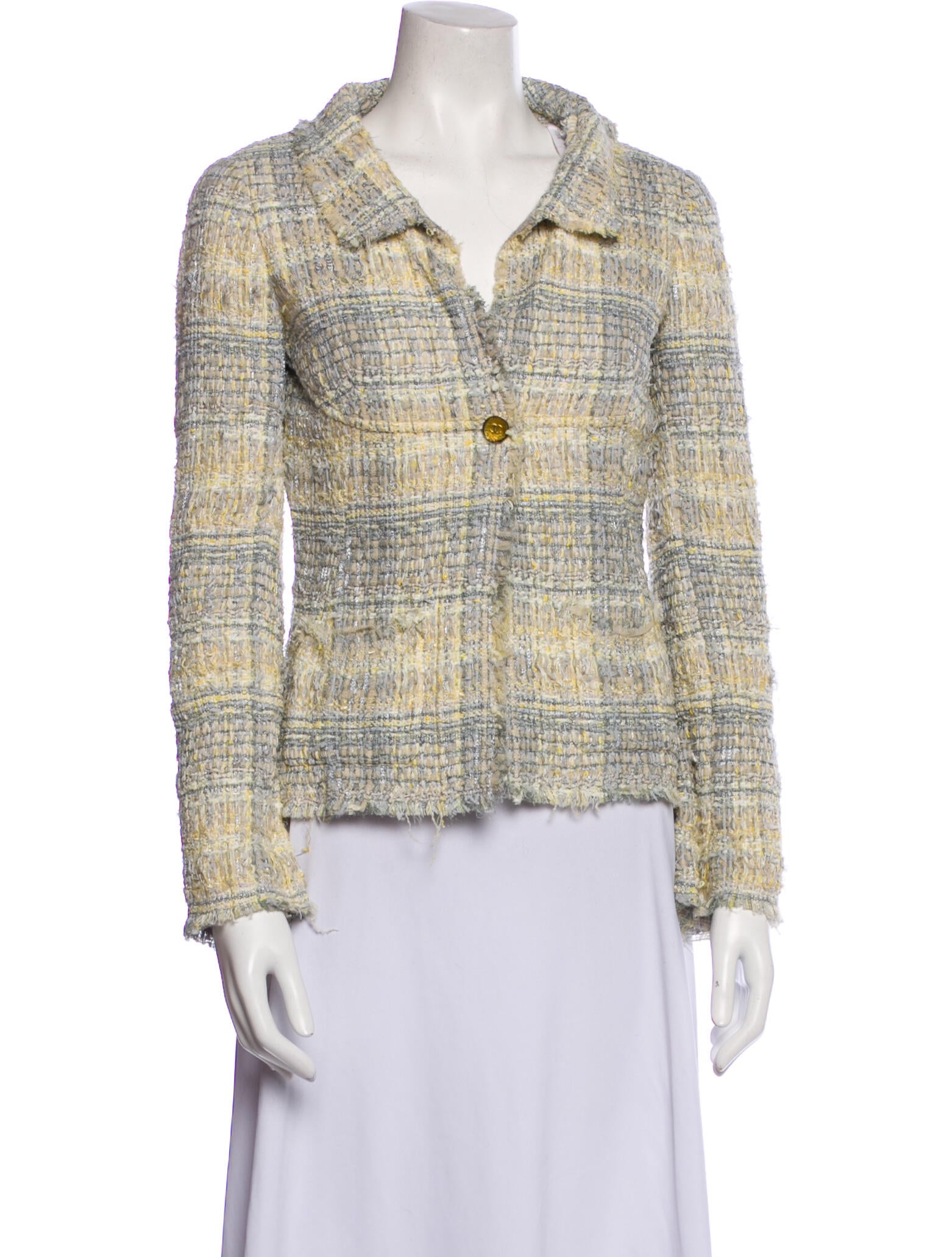 Chanel Vintage 2005 Blazer - Grey Jackets, Clothing - CHA890361 | The ...