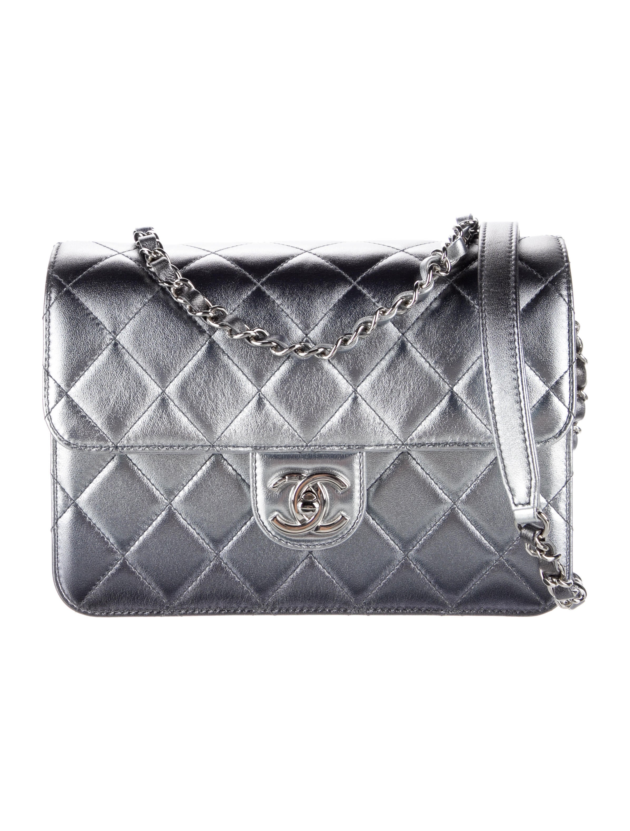 Chanel Ice Cube Flap Bag - Metallic Shoulder Bags, Handbags - CHA179862 ...