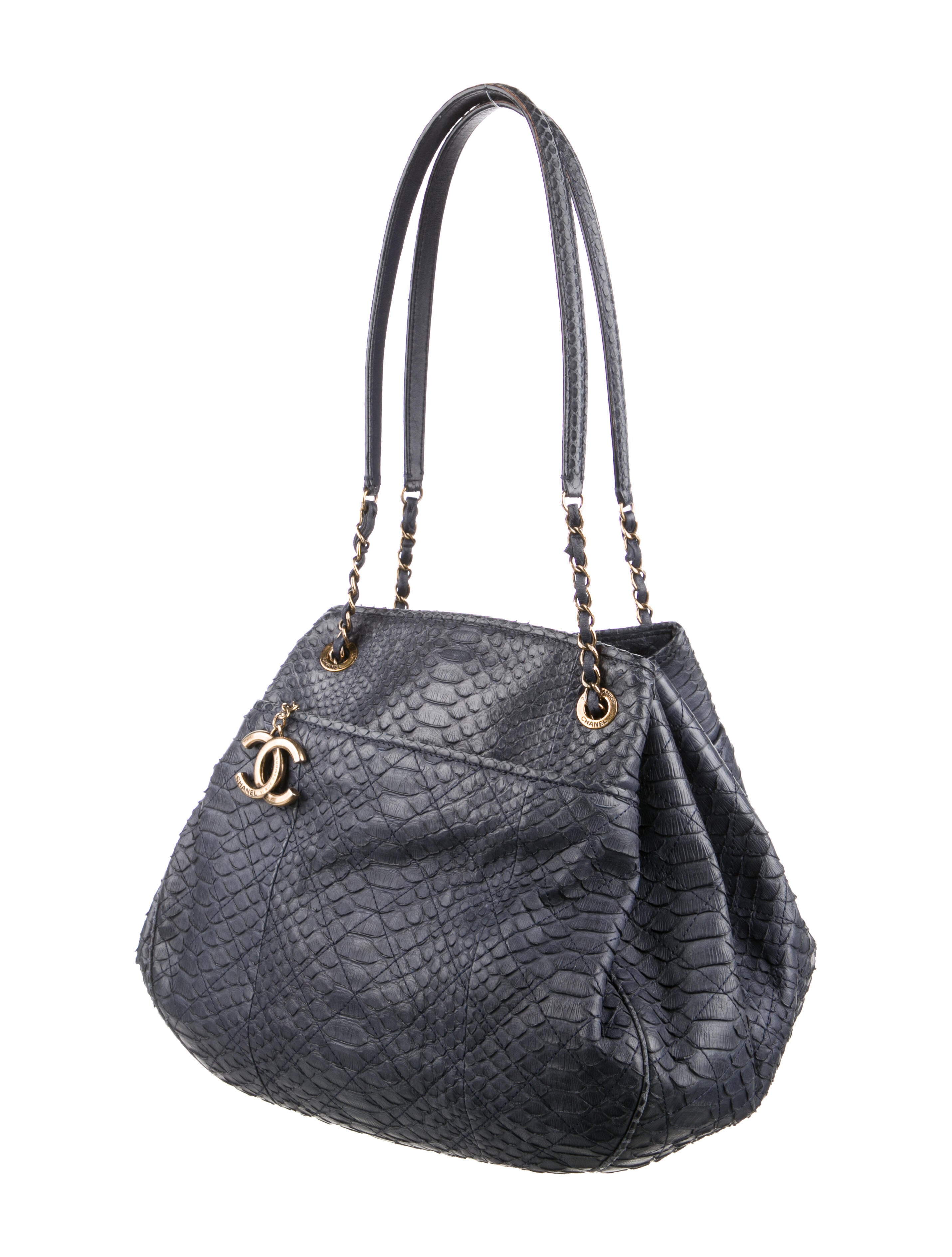 chanel python tote On Sale - Authenticated Resale | The RealReal