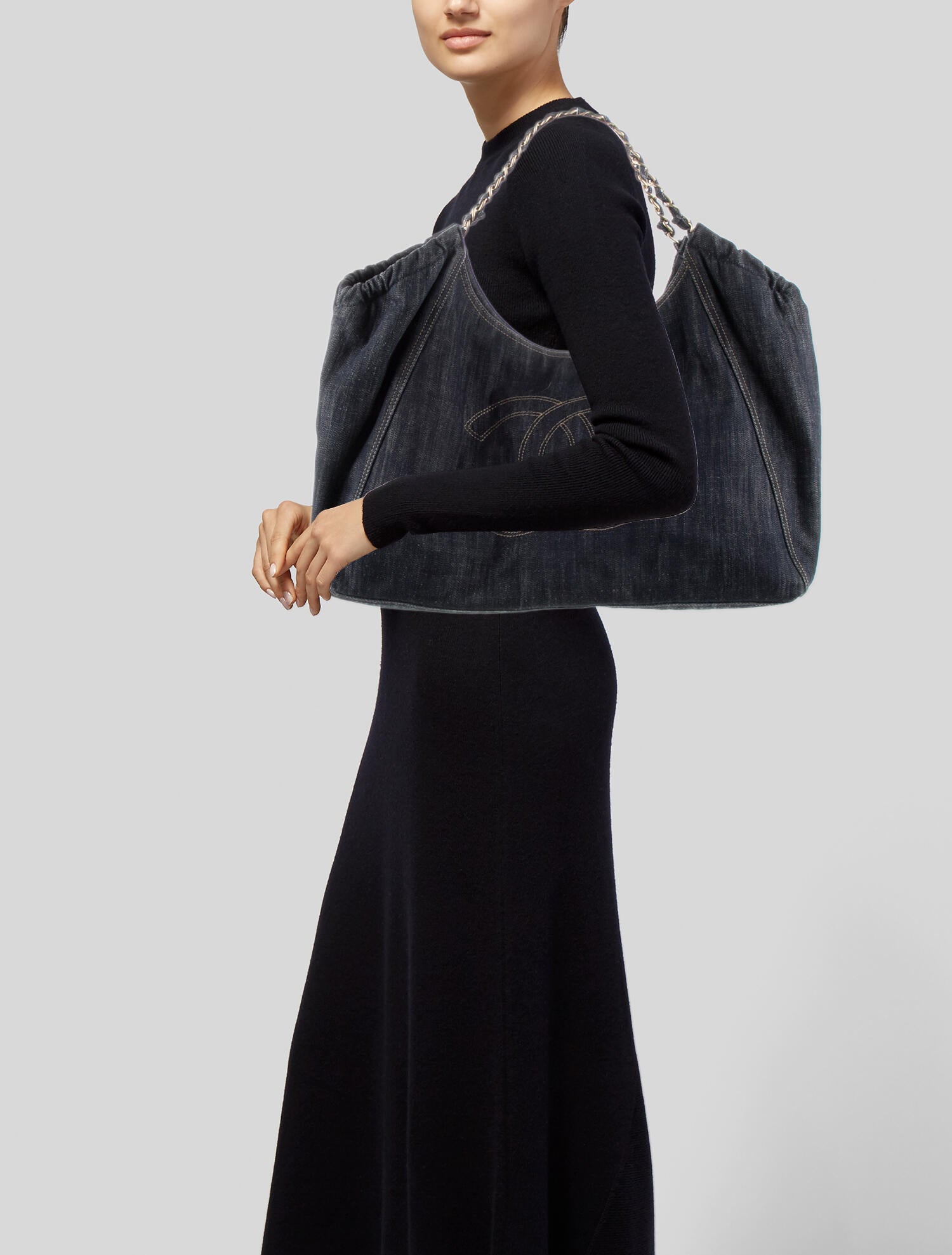 Chanel Denim XL Coco Cabas - Blue Totes, Handbags - CHA893984 | The ...