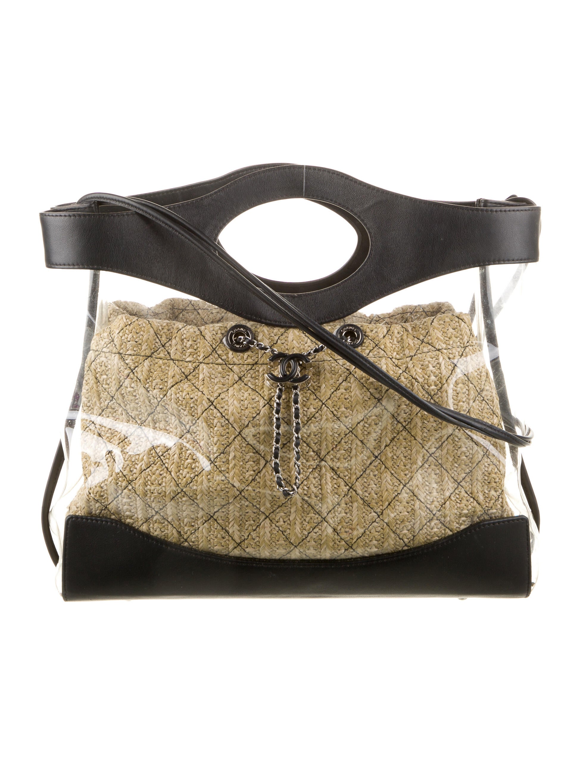 Chanel PVC 31 Shopping Bag - Black Totes, Handbags - CHA895611 | The ...