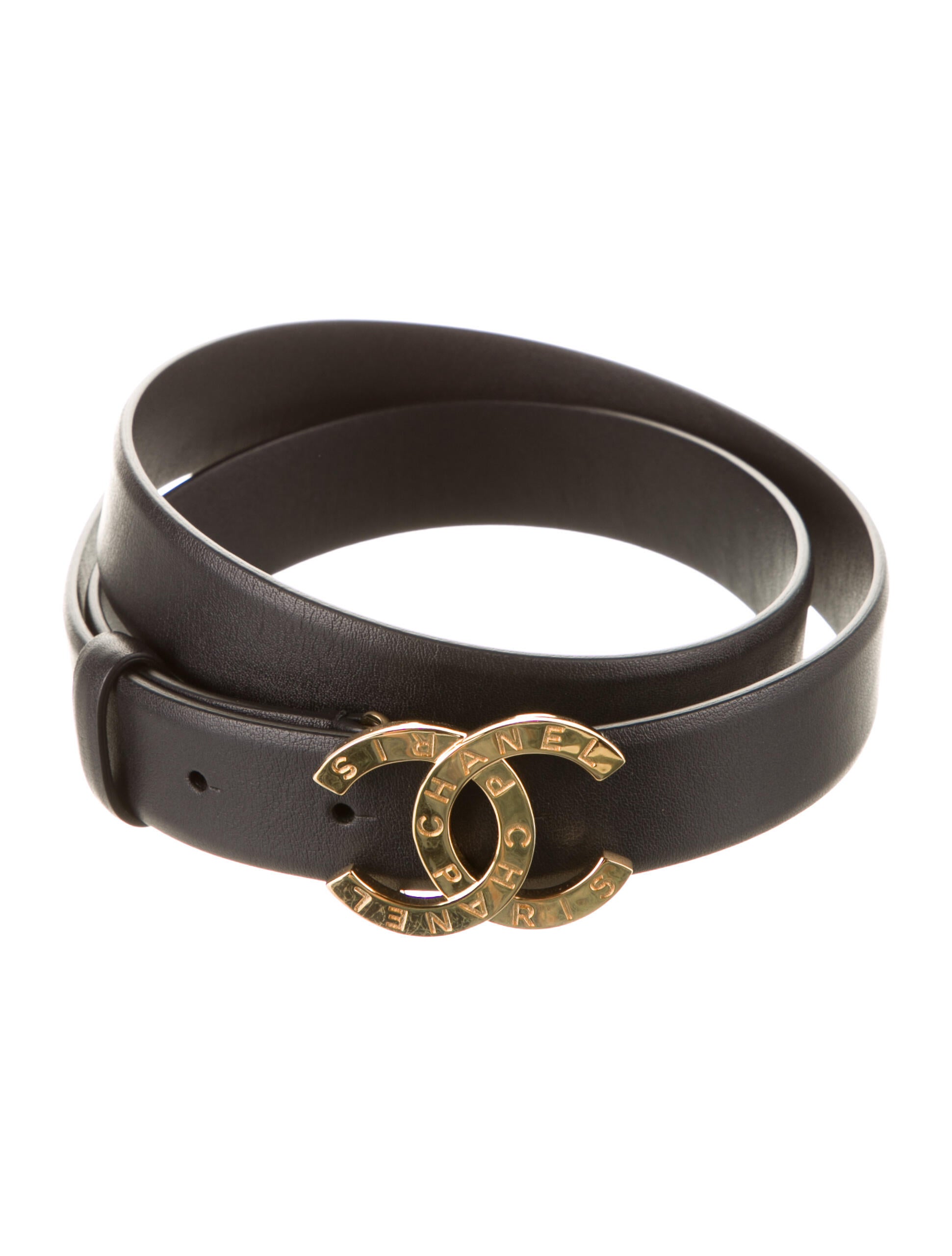 Chanel 2020 Interlocking CC Logo Belt - Black Belts, Accessories ...