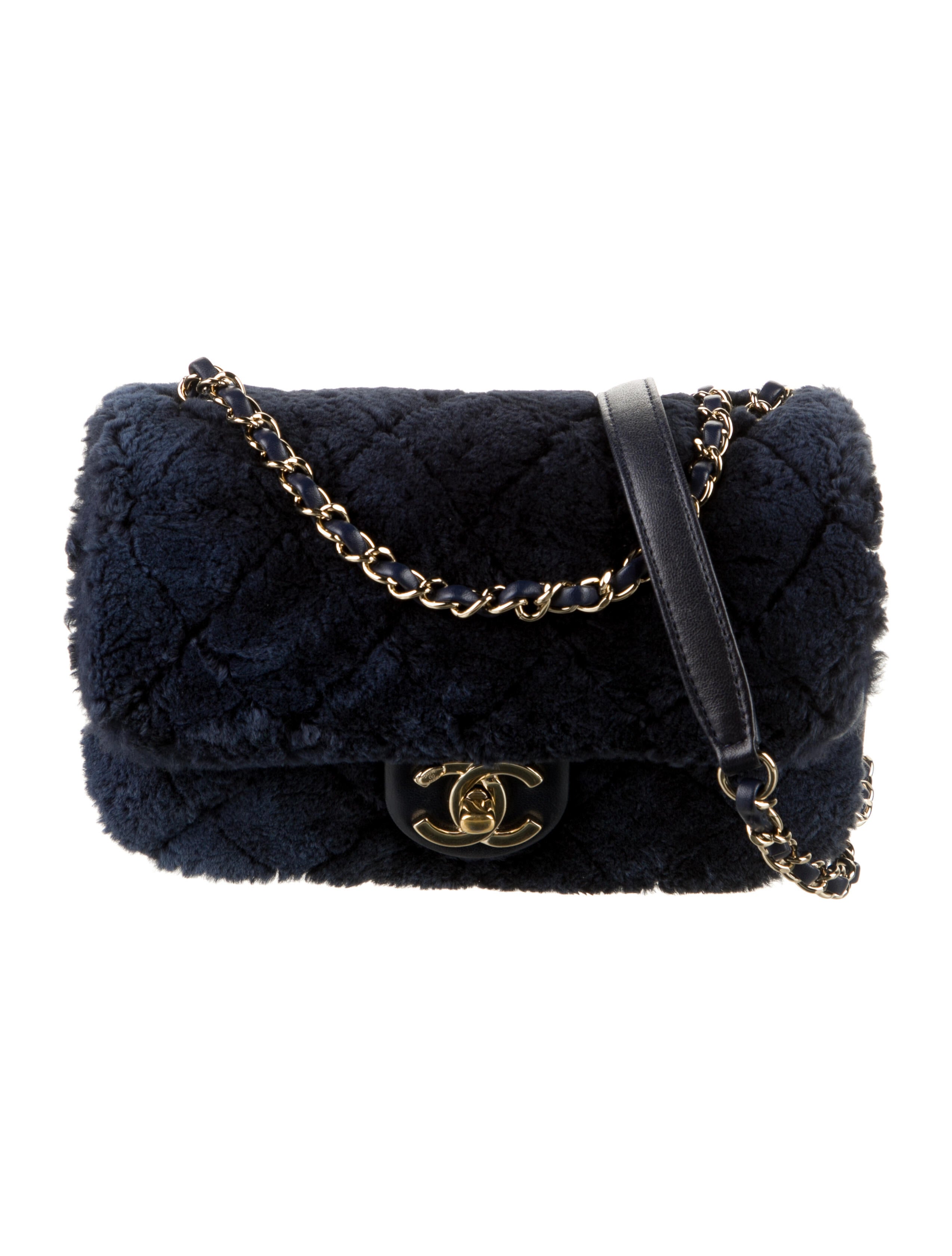 Chanel Orylag Small Flap Bag - Blue Crossbody Bags, Handbags ...