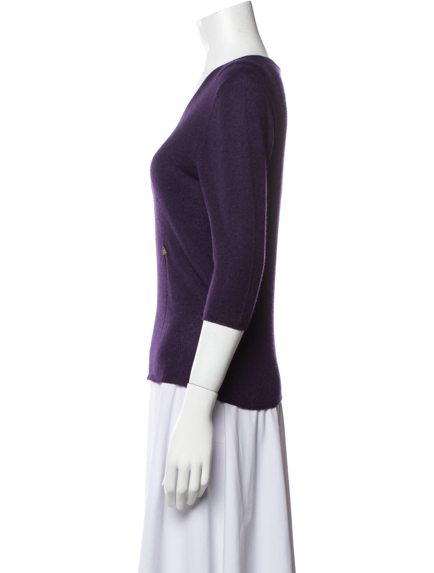 Chanel Vintage 2000 Sweater - Purple Knitwear, Clothing - CHA904879 ...