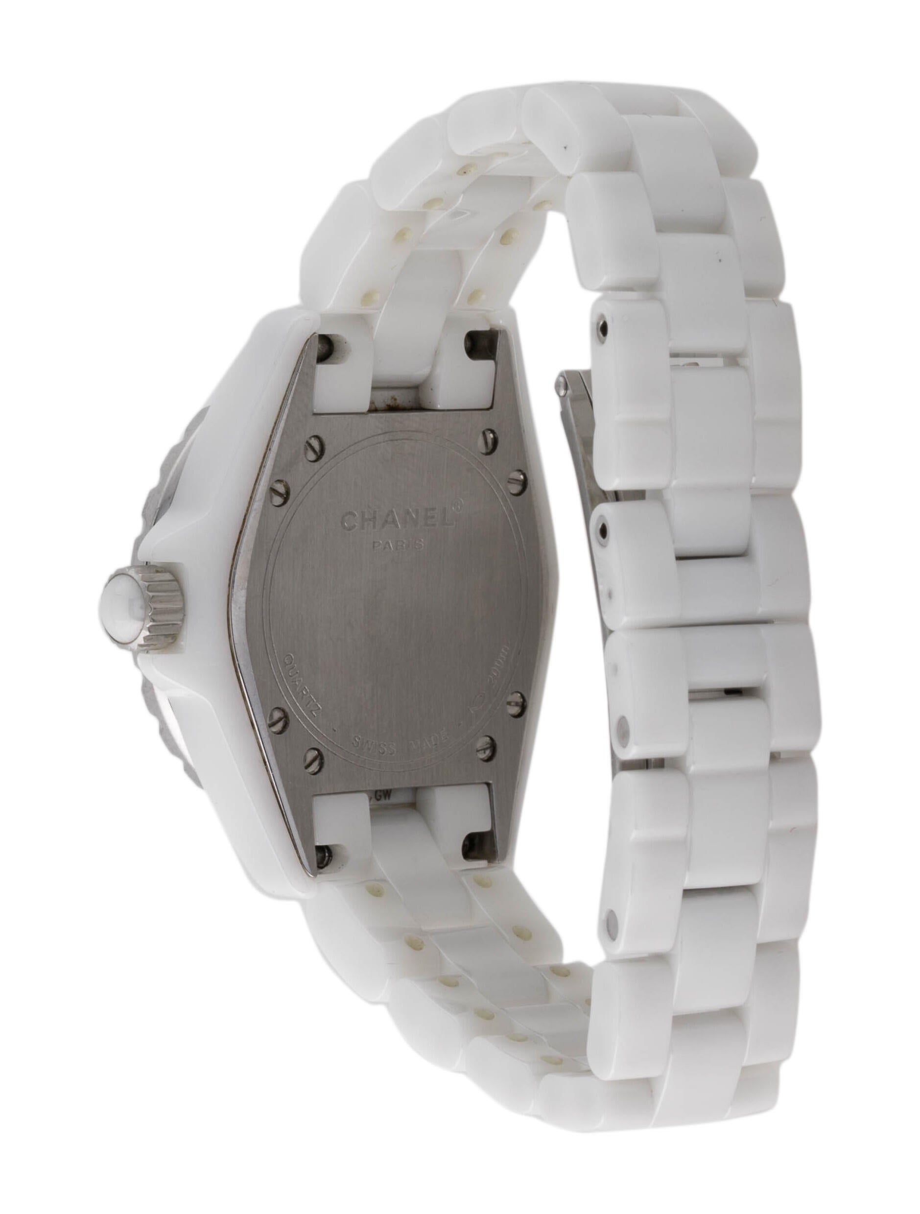 Chanel J12 Watch - H1181 | The RealReal