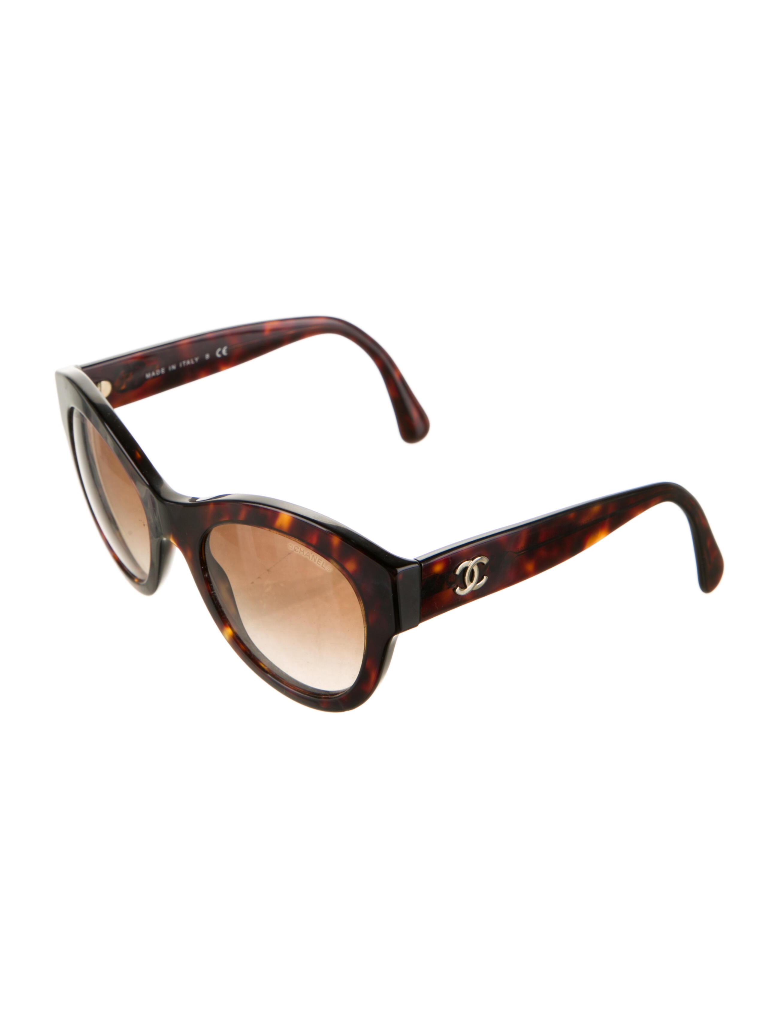 Chanel Cat-Eye Sunglasses - Brown Sunglasses, Accessories - CHA88927 ...