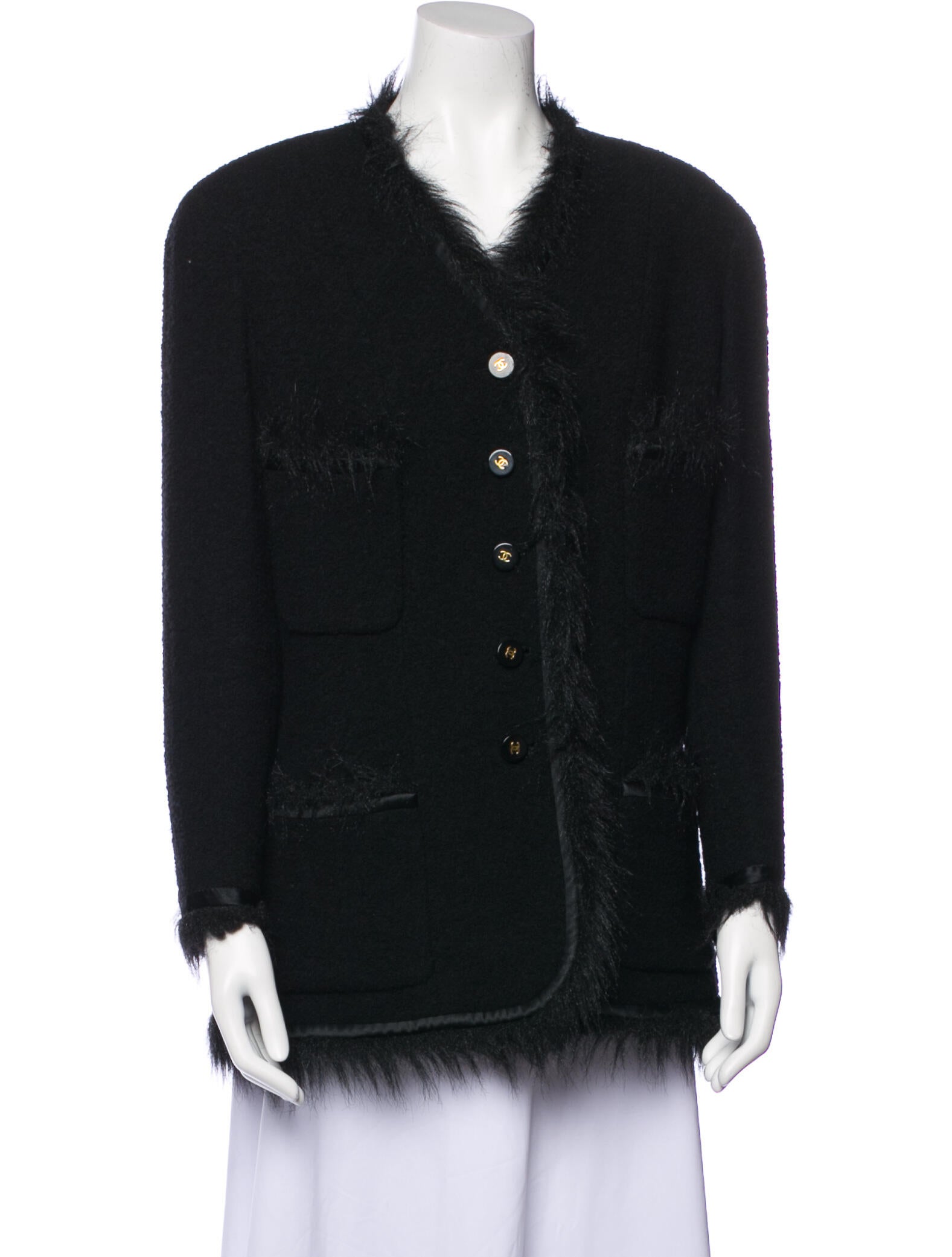 Chanel Vintage 1994 Jacket - Black Jackets, Clothing - CHA911920 | The ...