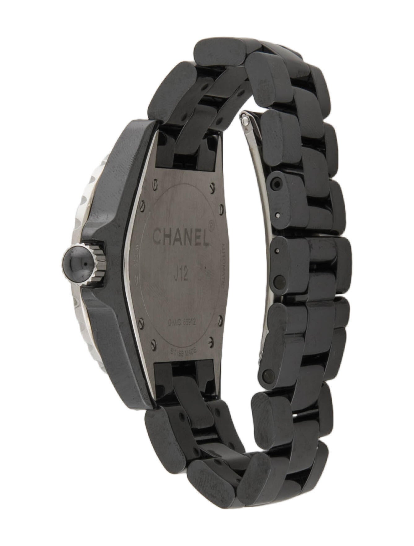 Chanel J12 Automatic Watch - H1626 | The RealReal