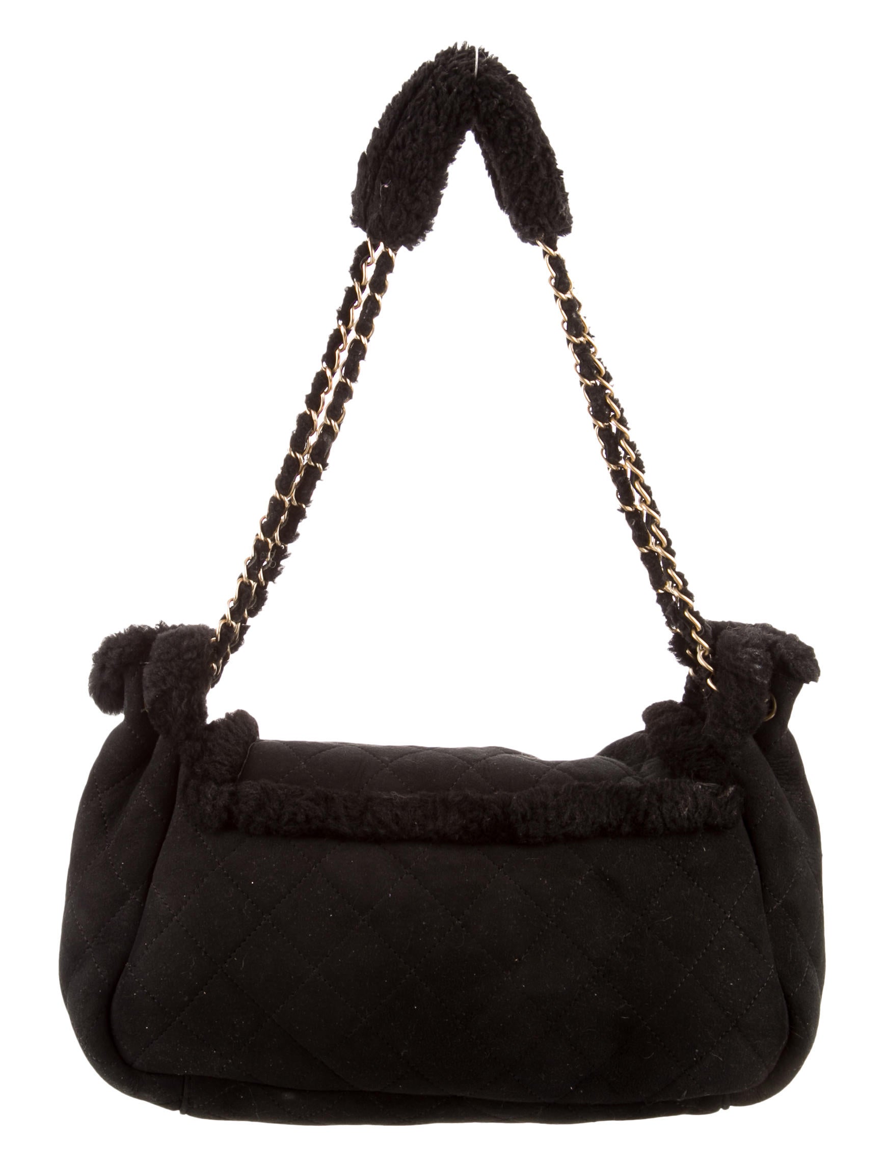 Chanel Shearling Flap Bag - Handbags - CHA92146 | The RealReal