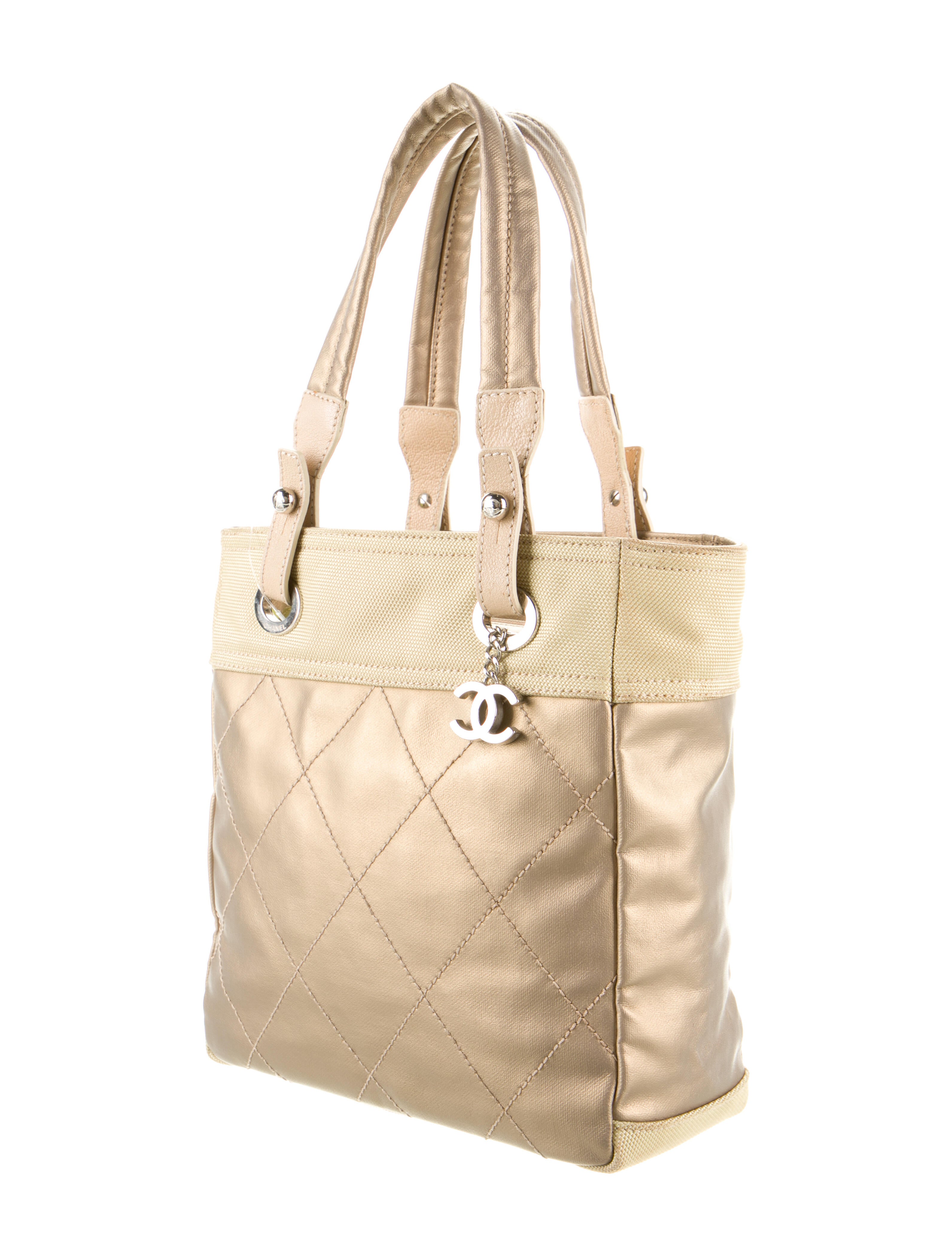 Chanel Small Paris-Biarritz Tote - Gold Totes, Handbags - CHA922256 ...